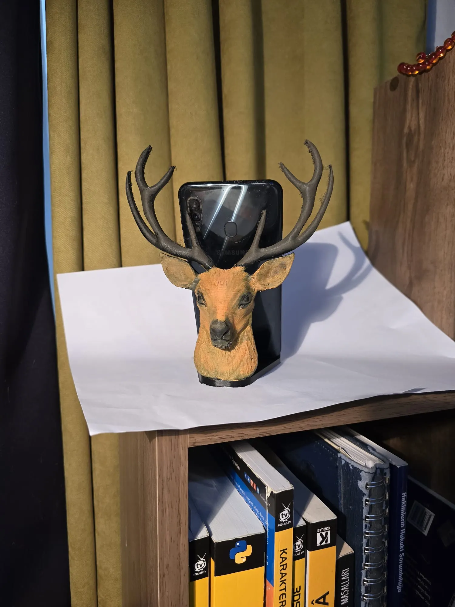 Tools & Spare Parts STL Download - Deer-Inspired 3D Printed Phone Stand ...