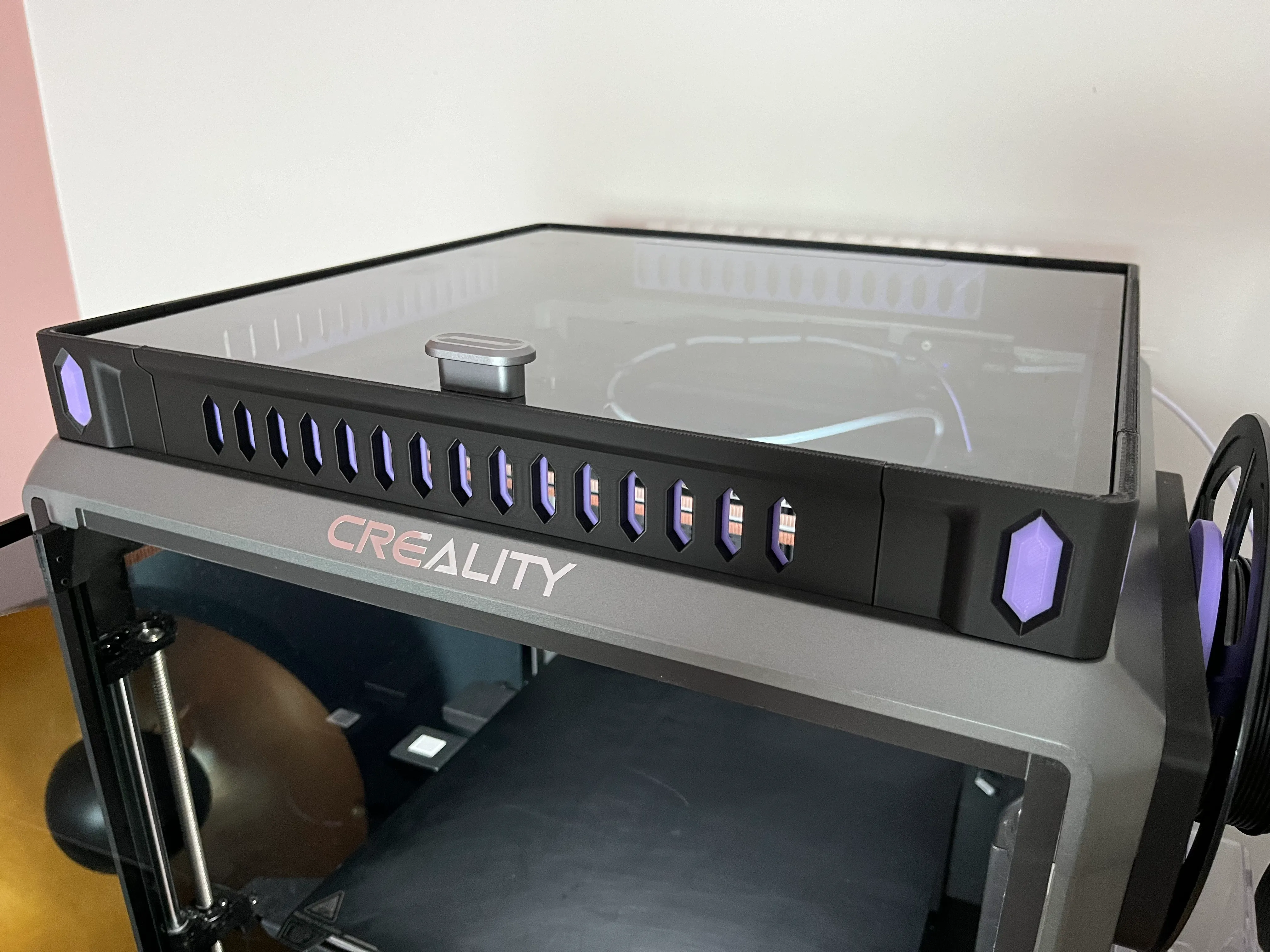 K1 max riser, spool holder, lcd frame | 3D models download | Creality Cloud