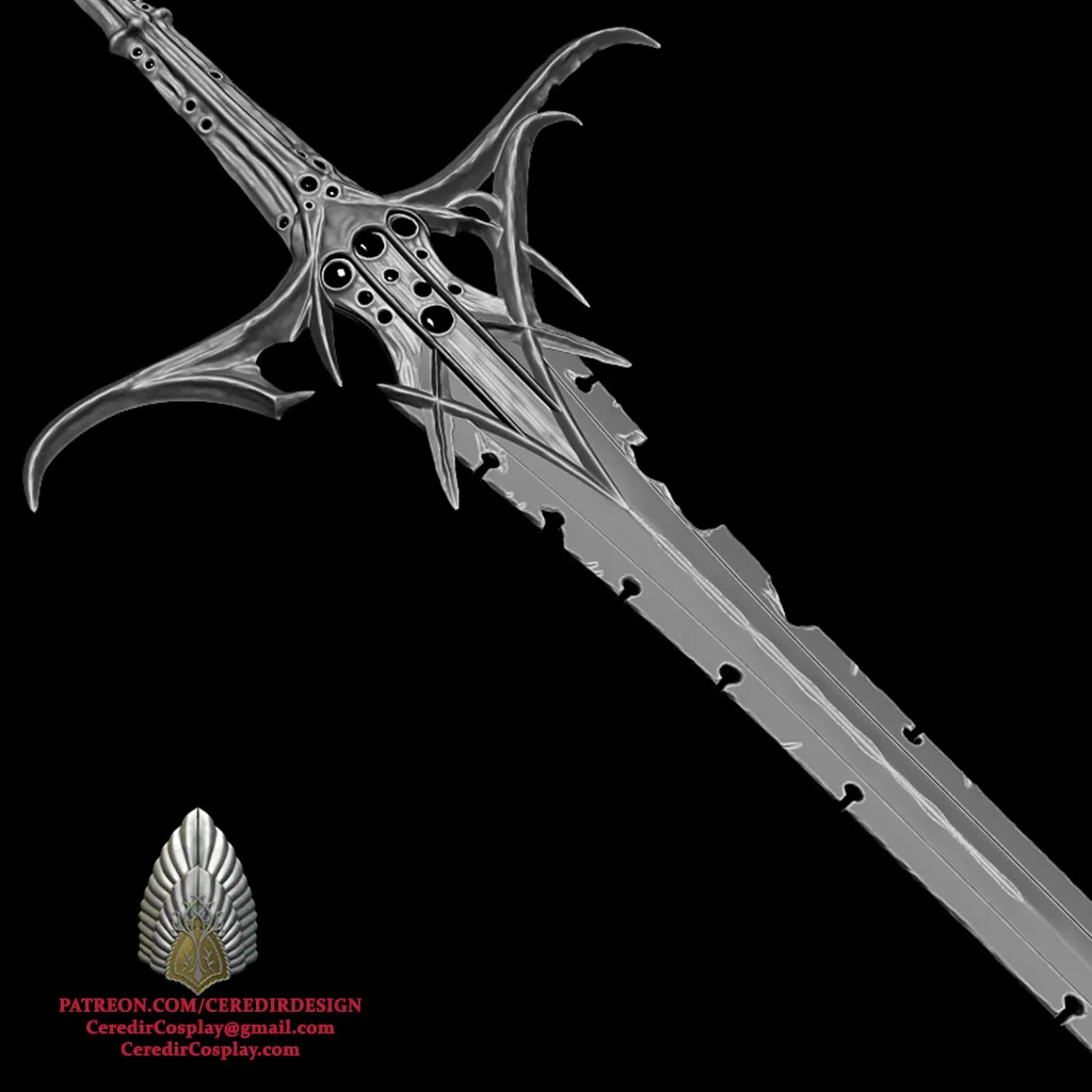Other STL Download - Sword of Adar Rings of Power 3D DIGITAL DOWNLOADby ...