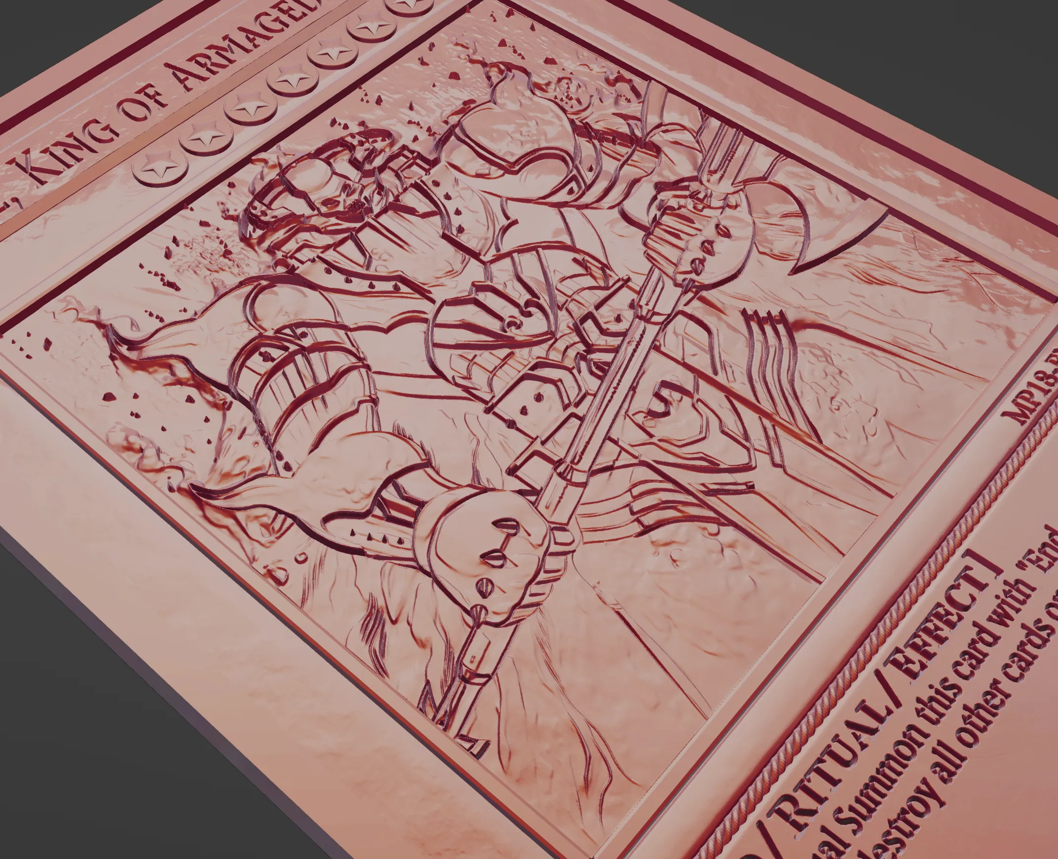 3D Printer Files | 3MF File | Demise, King of Armageddon - yu-gi-oh ...