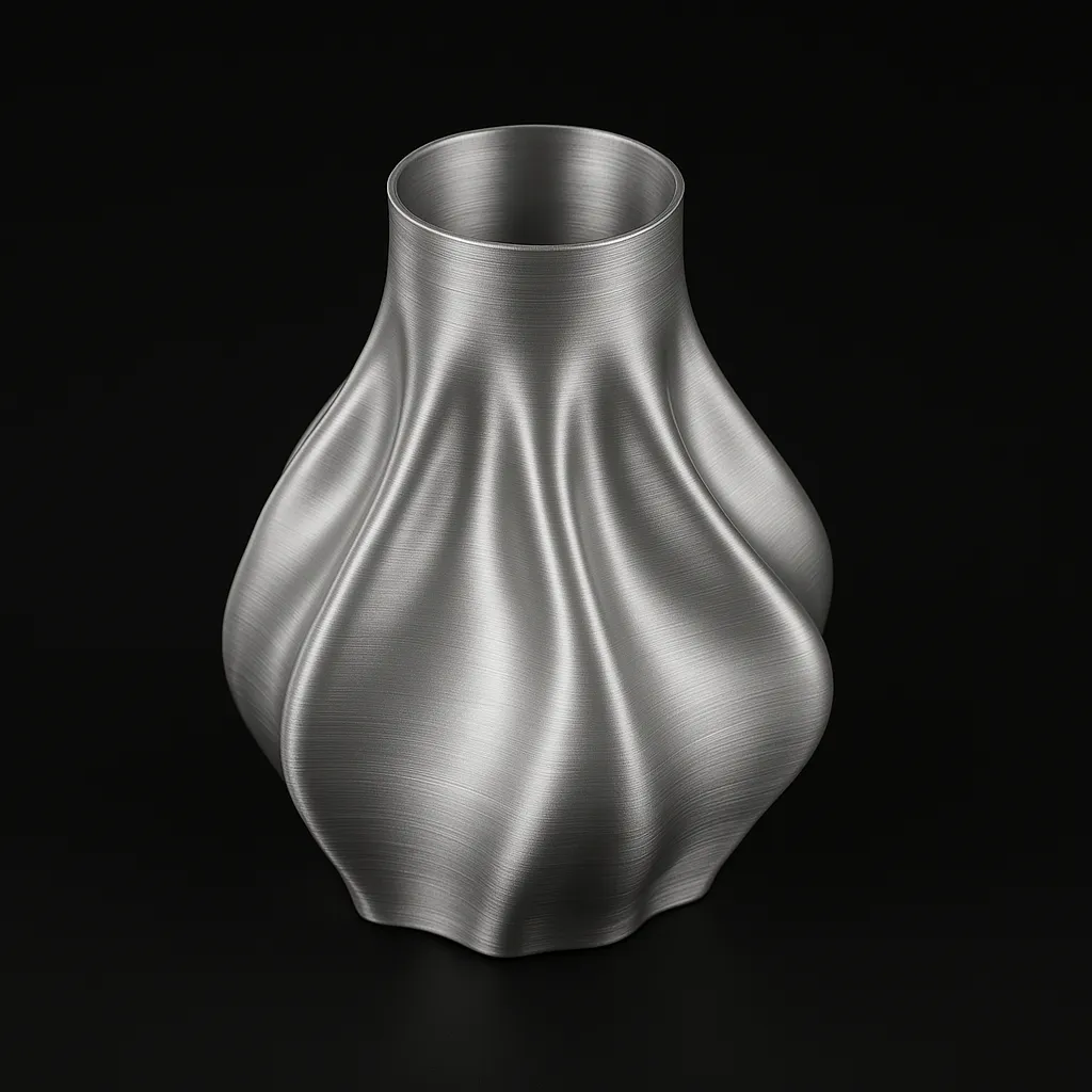 Home Decorations & Ornaments STL Descarga - Ripple Vase - Meta Mystery