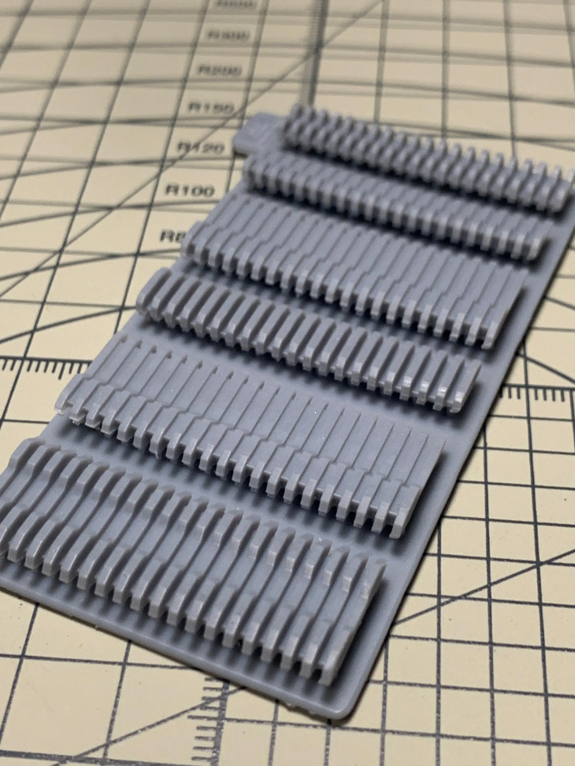 Vehicles & Machinery STL Download - Gundam Detail Part (Radiators Fins ...
