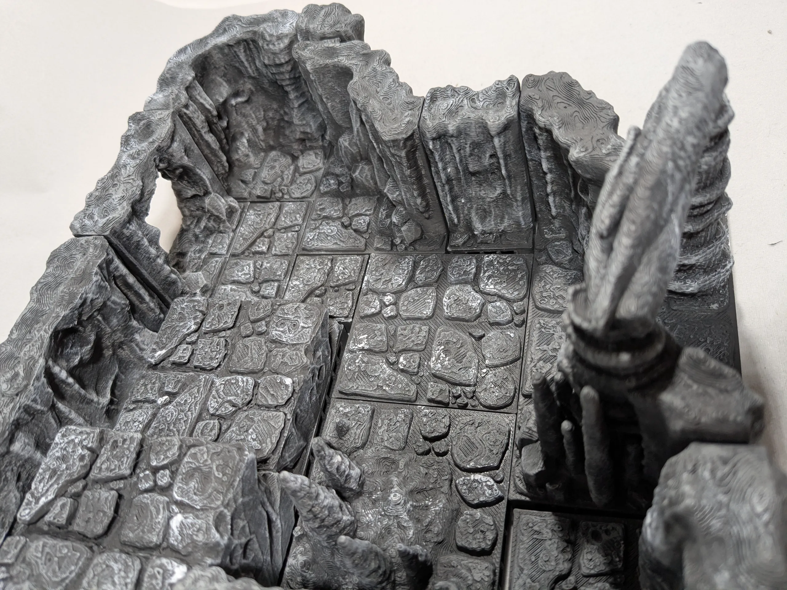3D Printer Files | 3MF File | Cave tiles | Creality Cloud