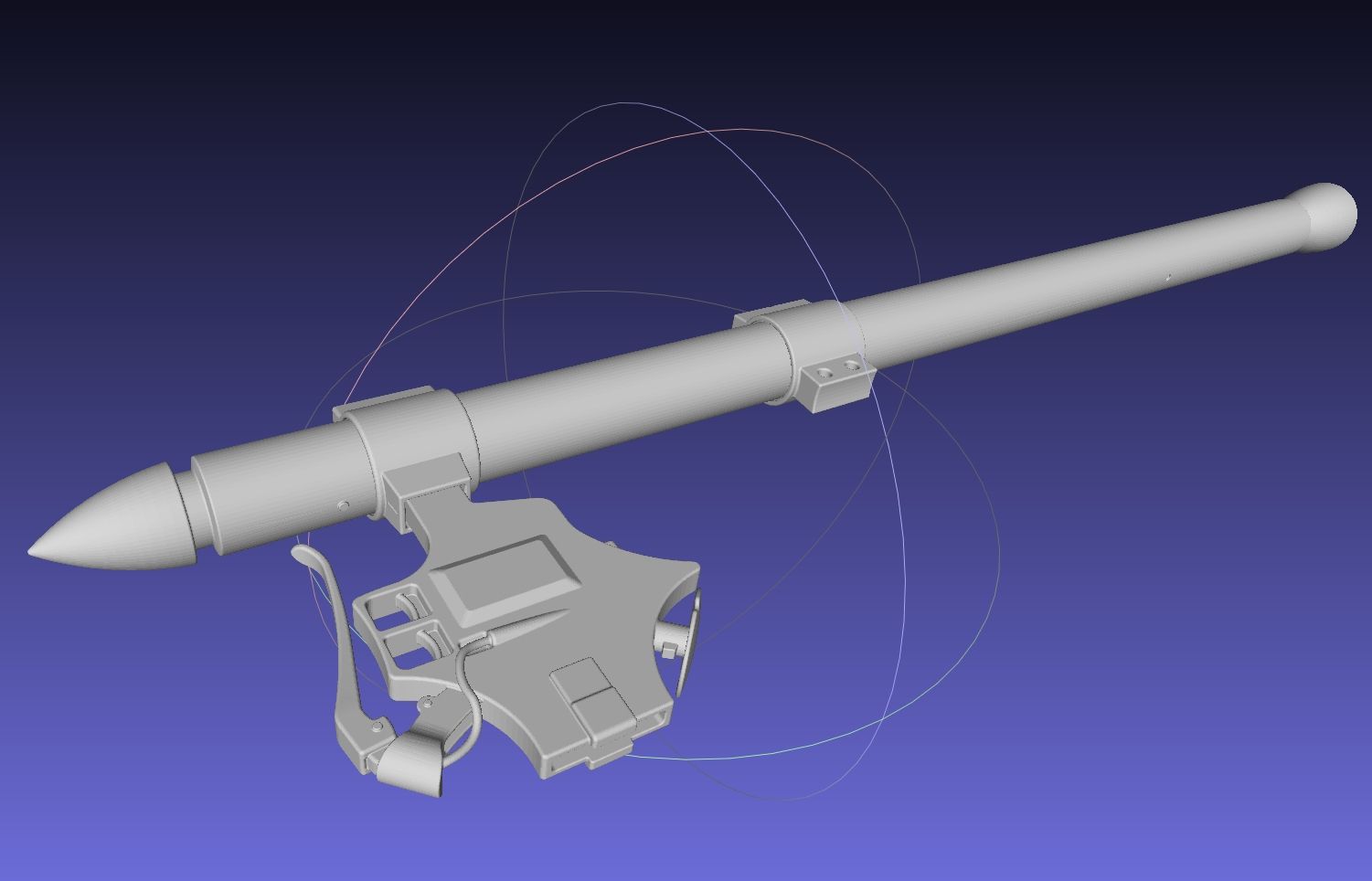 Attack On Titan Thunder Spear Assembly | 3D models download | Creality ...