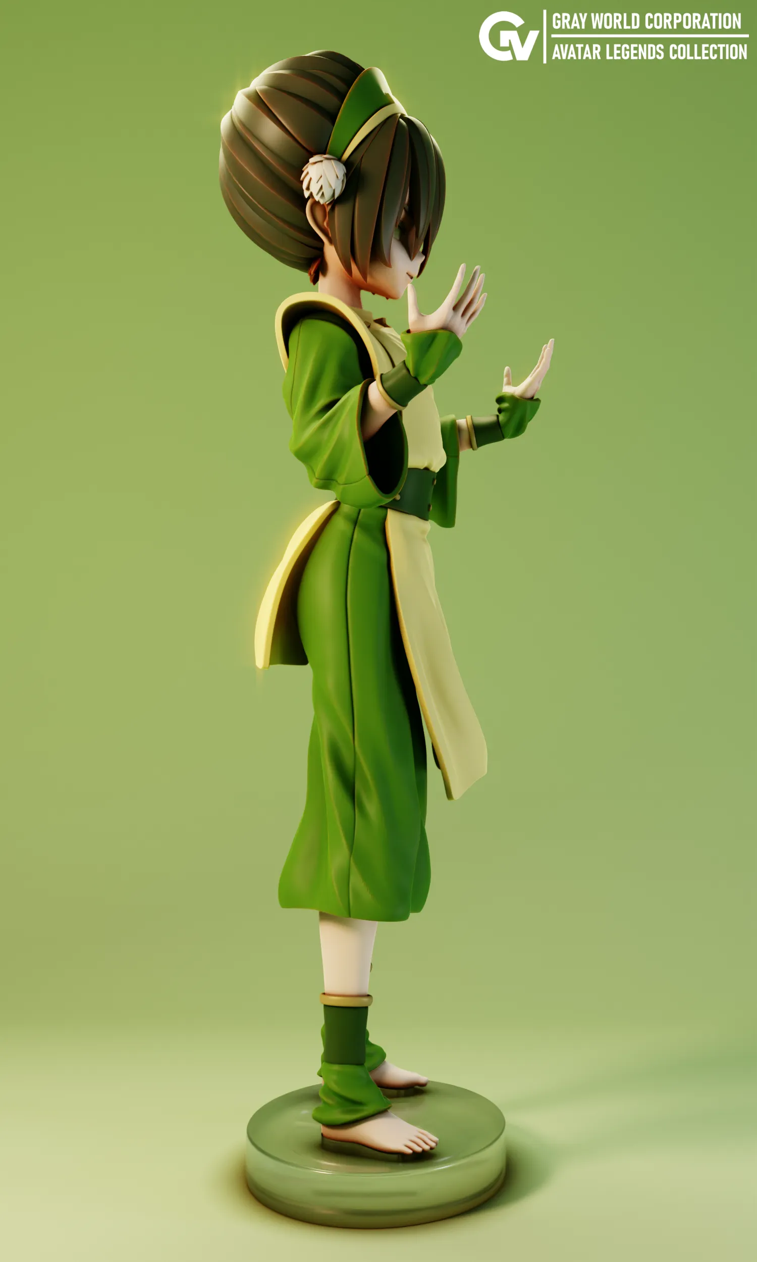 Characters & Creatures STL Download - Toph Beifong | Avatar: The Last ...