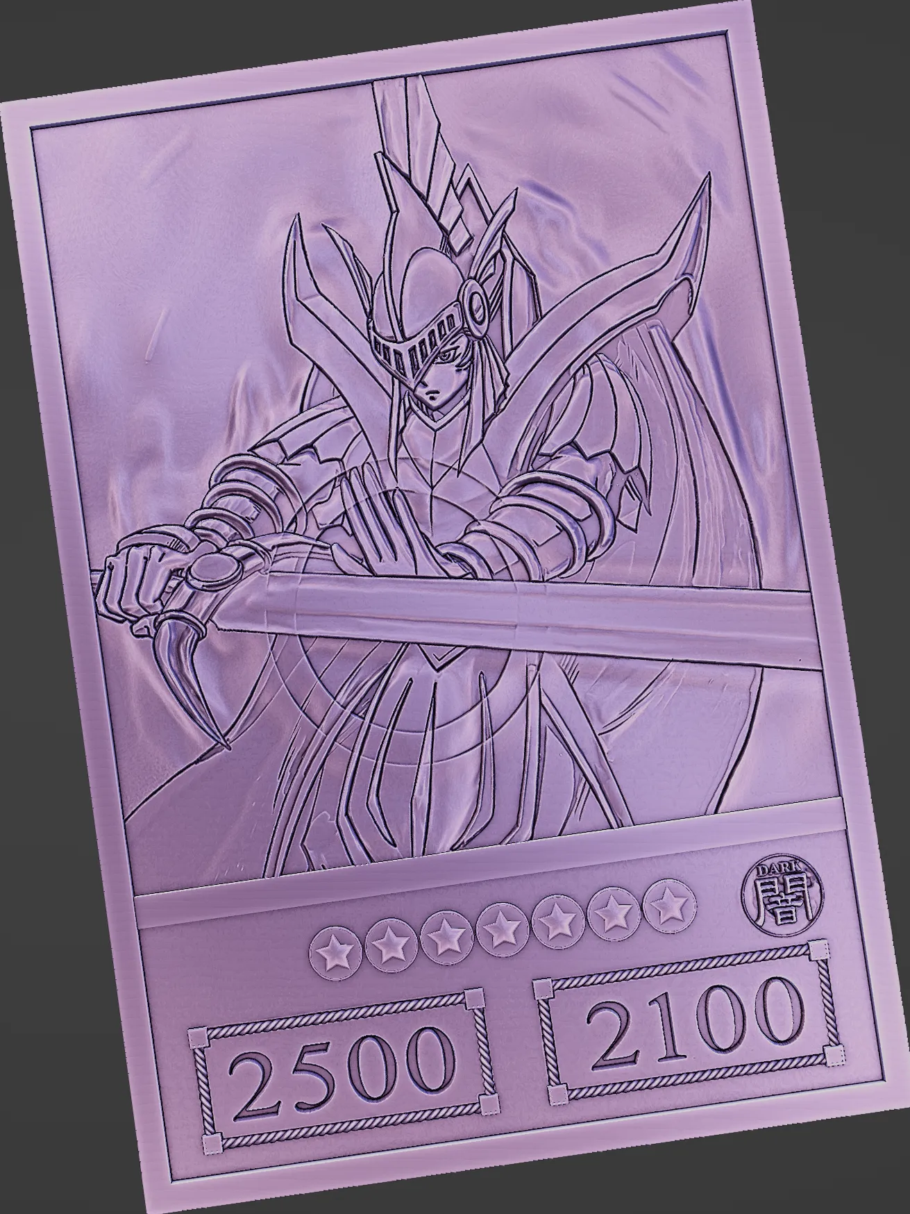 3D Printer Files | 3MF File | Dark Magician Knight - yu-gi-oh ...