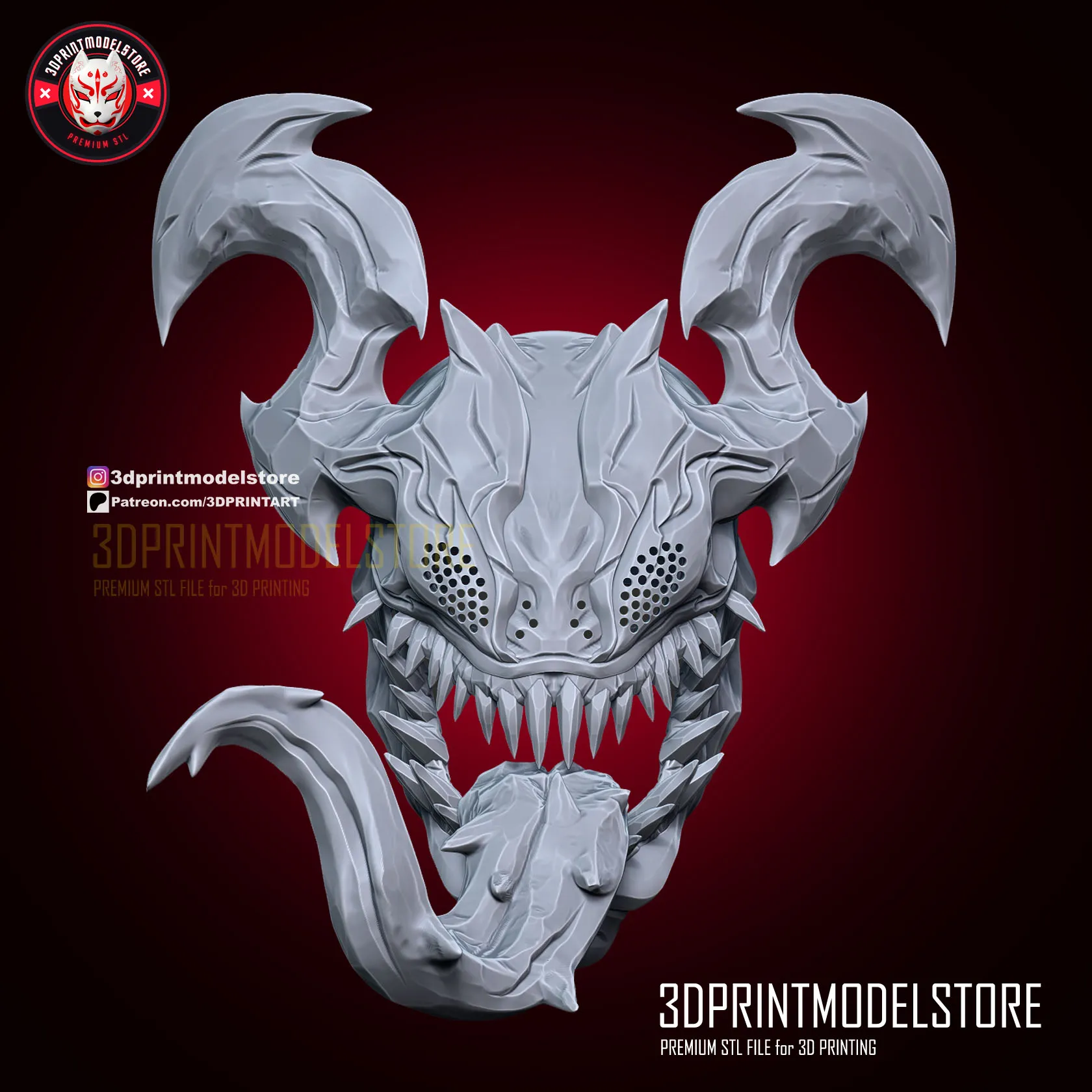 Characters & Creatures STL Download - Marvel Rivals - Venom Snow ...