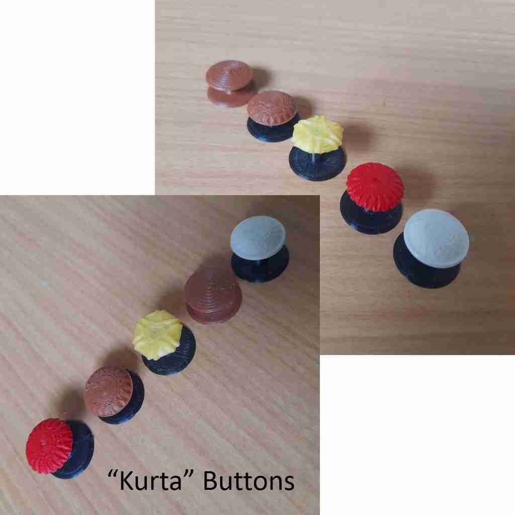 Removable 3D Printed Clothes Buttons | 3D models download | Creality Cloud