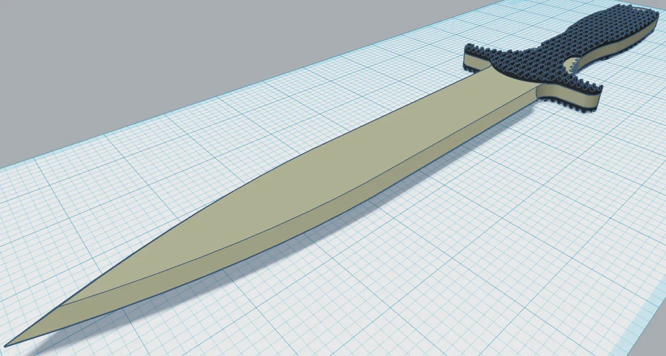 Free Miniature Games & Accessories STL Download - Dagger 19by Cyberbeast