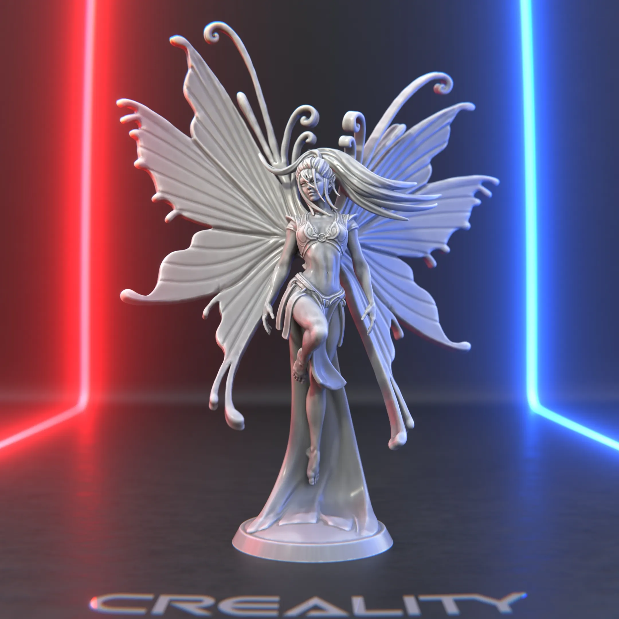 3D Printer Files | 3MF File | "Pixie Sculpture" – Enchanting Fairy Tale ...