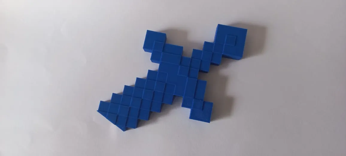 3D Printer Files | 3MF File | Minecraft Sword Fridge Magnet | Creality ...