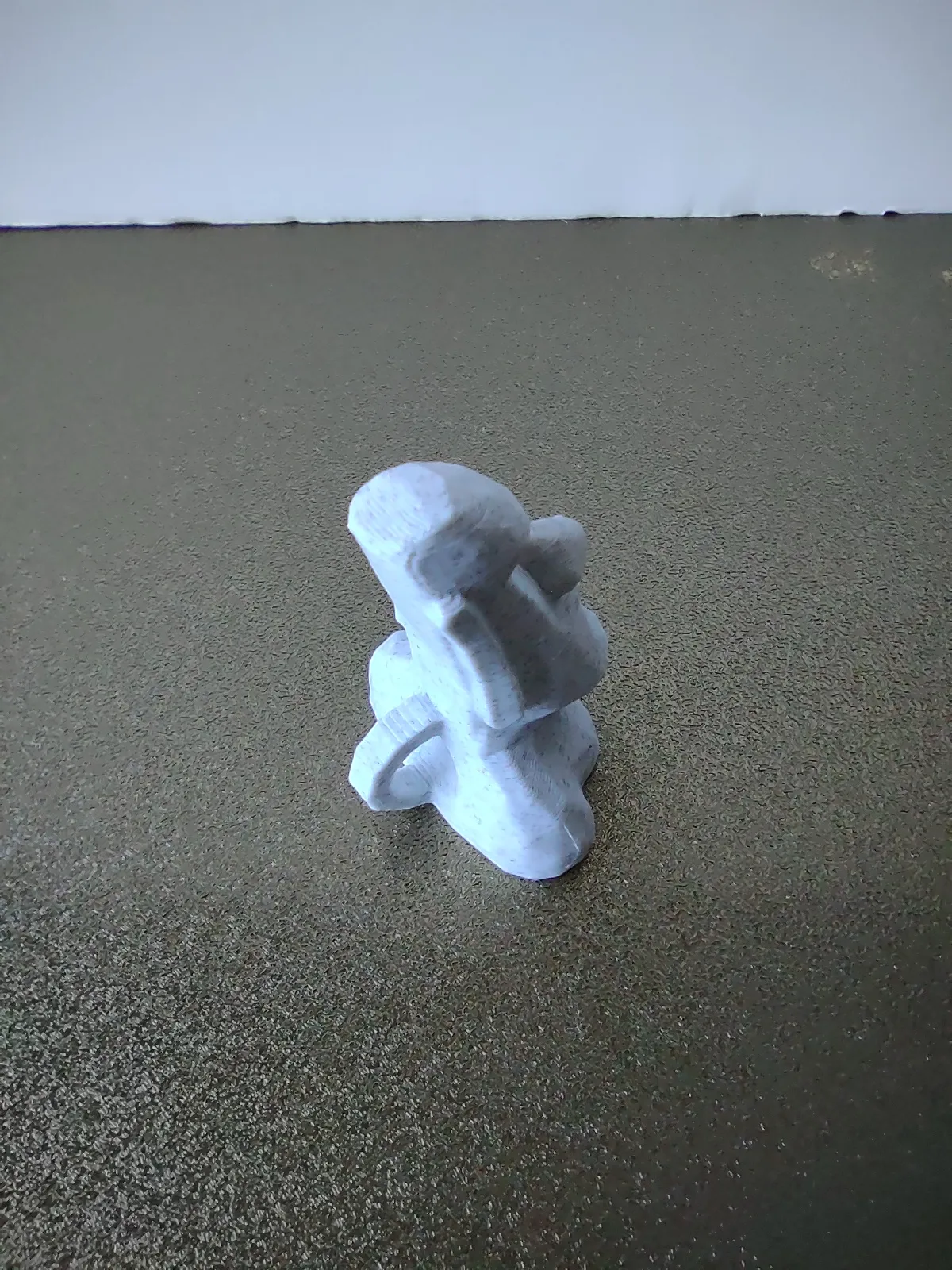 3D Printer Files | 3MF File | Low Poly Moai Keychain / keyring ...
