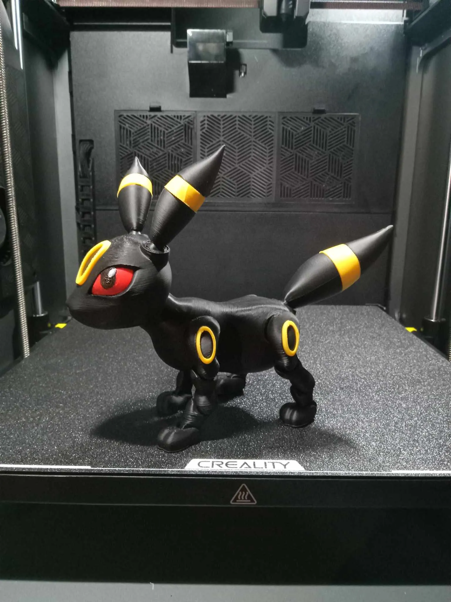 Other STL Download - Flexi Umbreon w built in supportsby Mr3DBeast