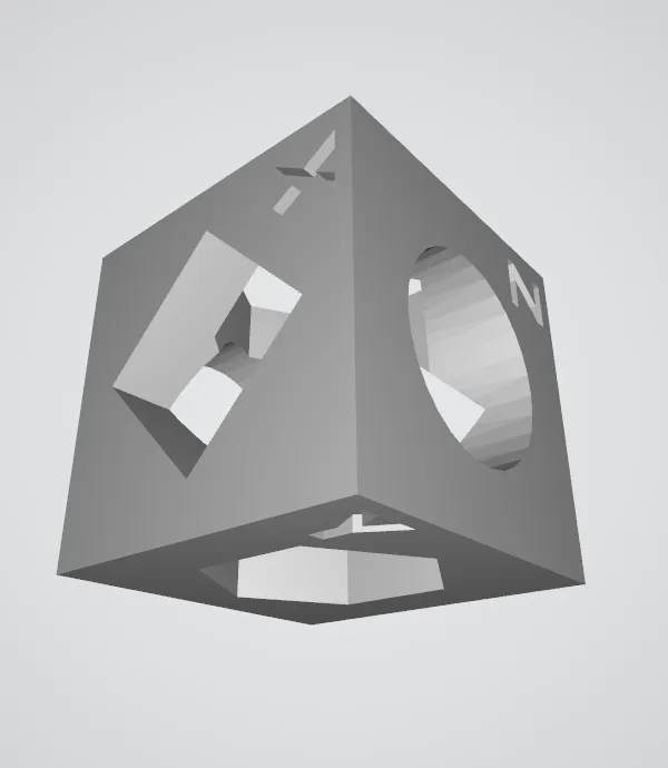 Archivos de impresora 3D | Archivo 3MF | Calibration Cube Hollow by BRI ...