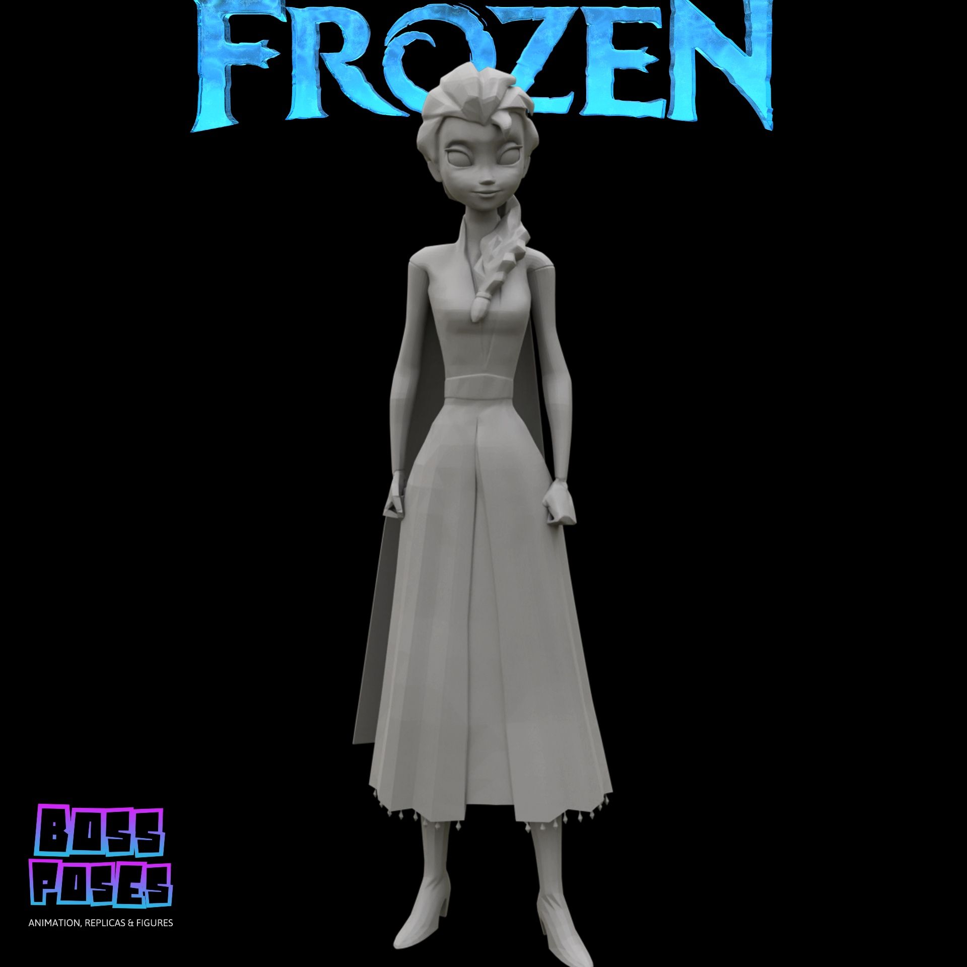 FROZEN - ELSA | 3D models download | Creality Cloud