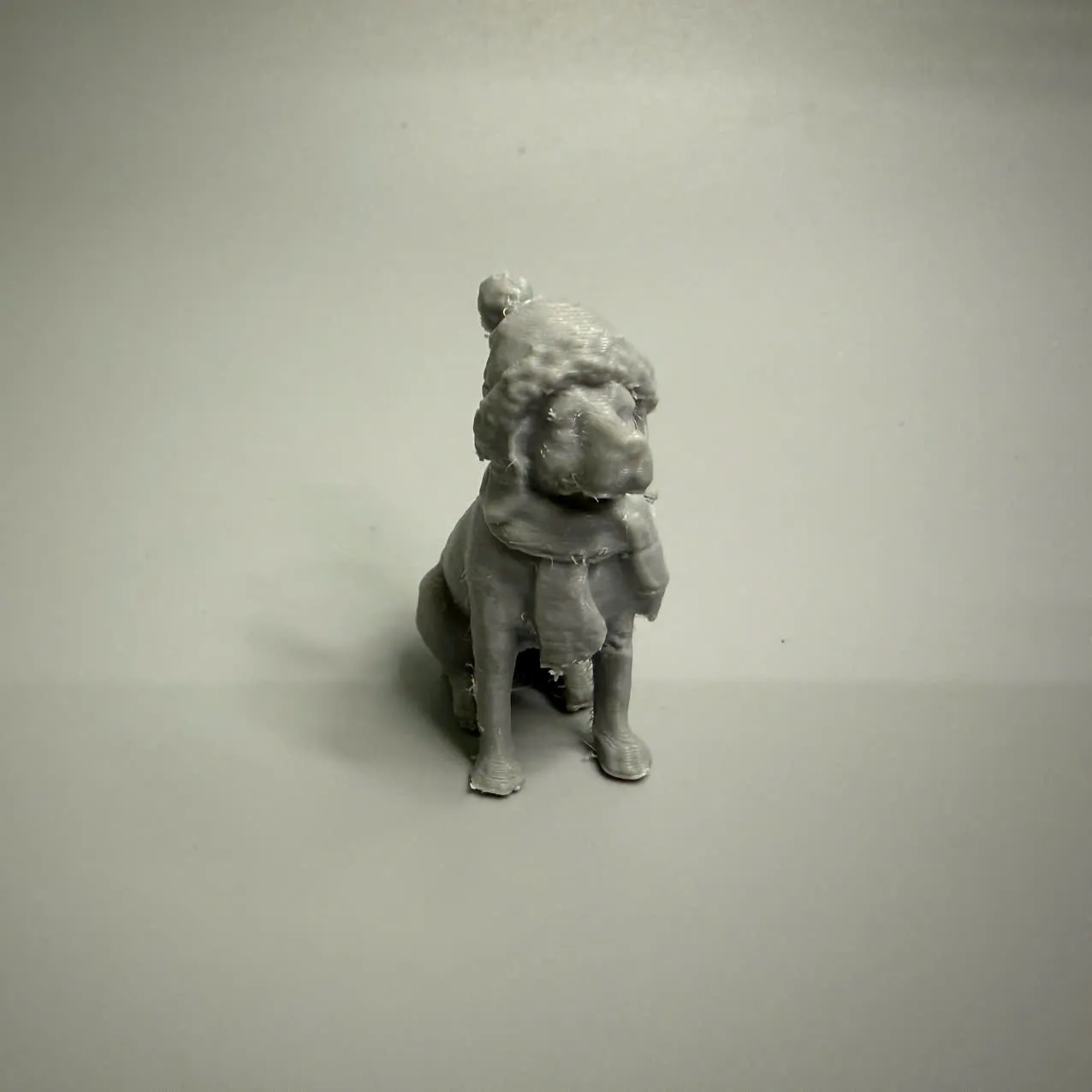 Christmas Dog support free fdm | 3D models download | Creality Cloud