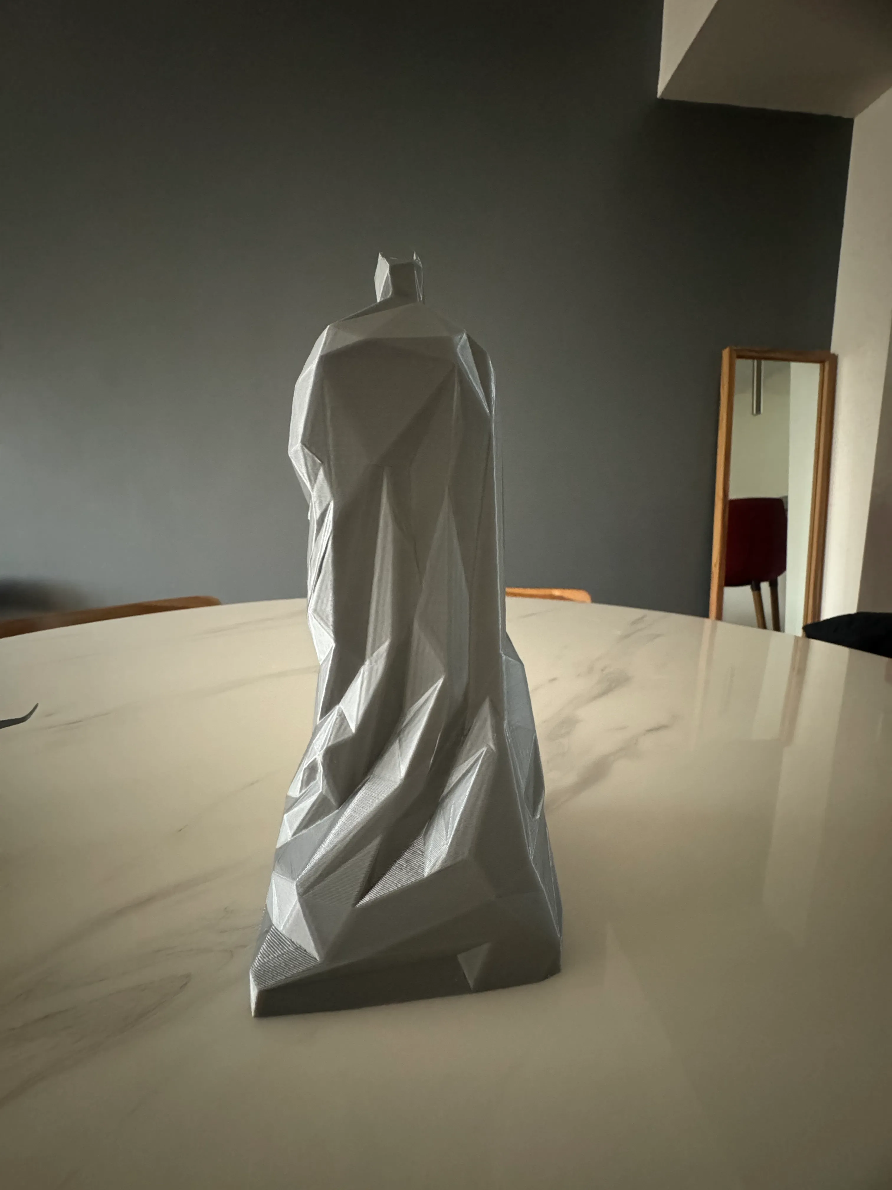 The Batman Memorial Statue - Dark Knight Monument - Low Poly | 3D ...