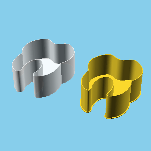 Tooth, nestable box (v1) | 3D models download | Creality Cloud