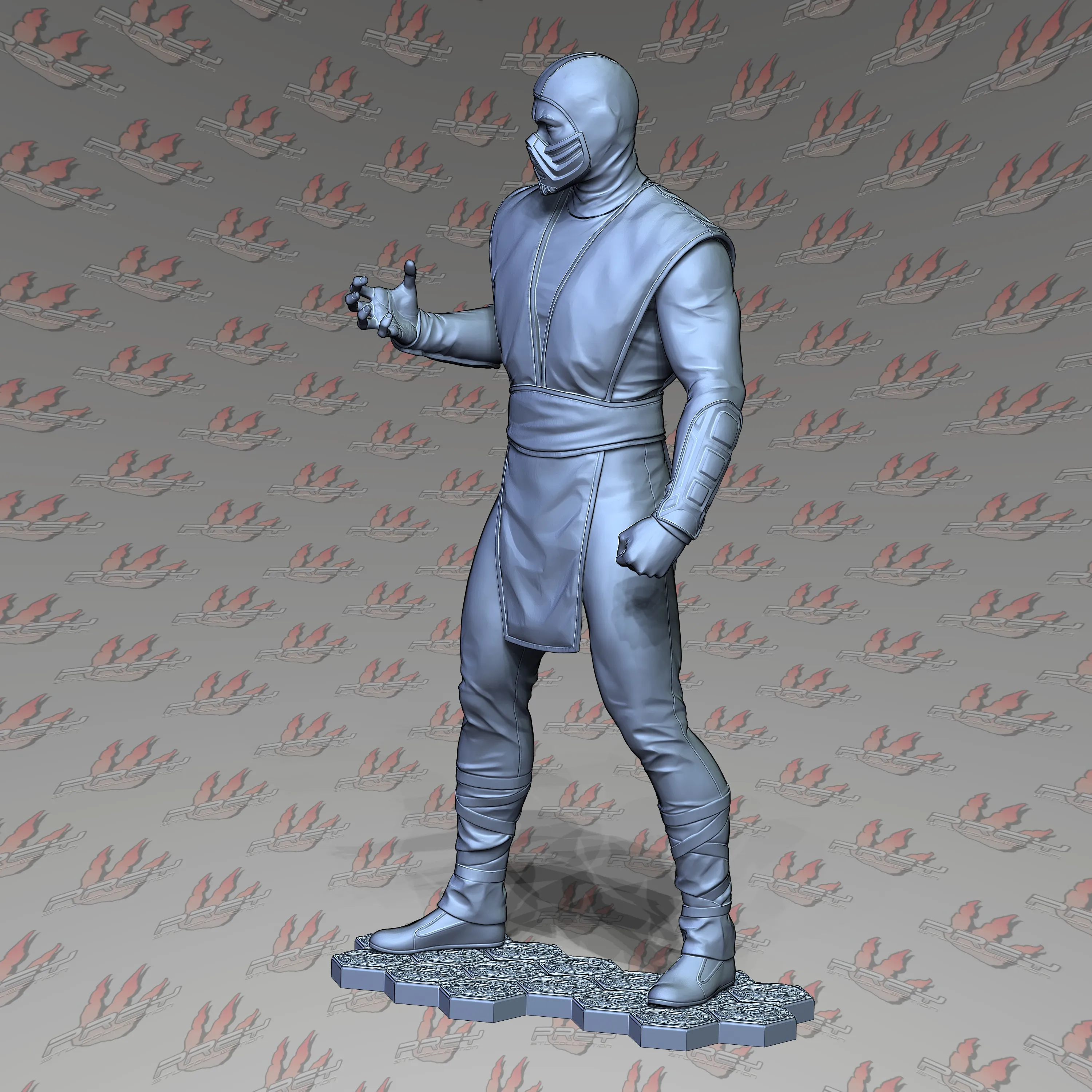 Characters & Creatures STL Download - SUB ZERO 1995by PREYstudio