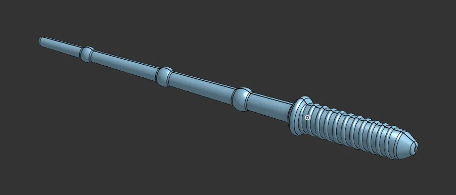 Game Props STL Download - Magic wands - 3 typesby Mejla3Design
