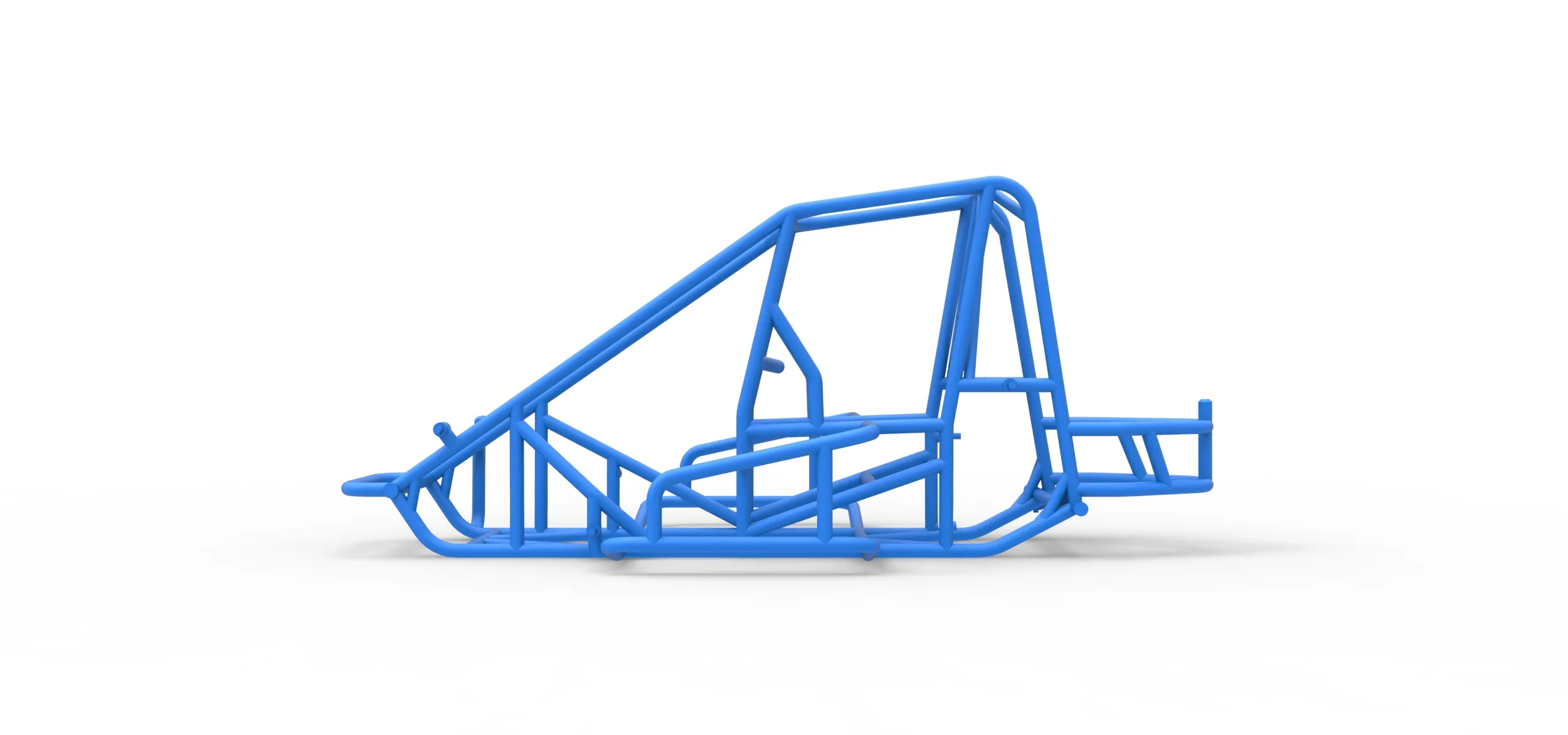Frame of Midget car Scale 1:25 | 3D models download | Creality Cloud