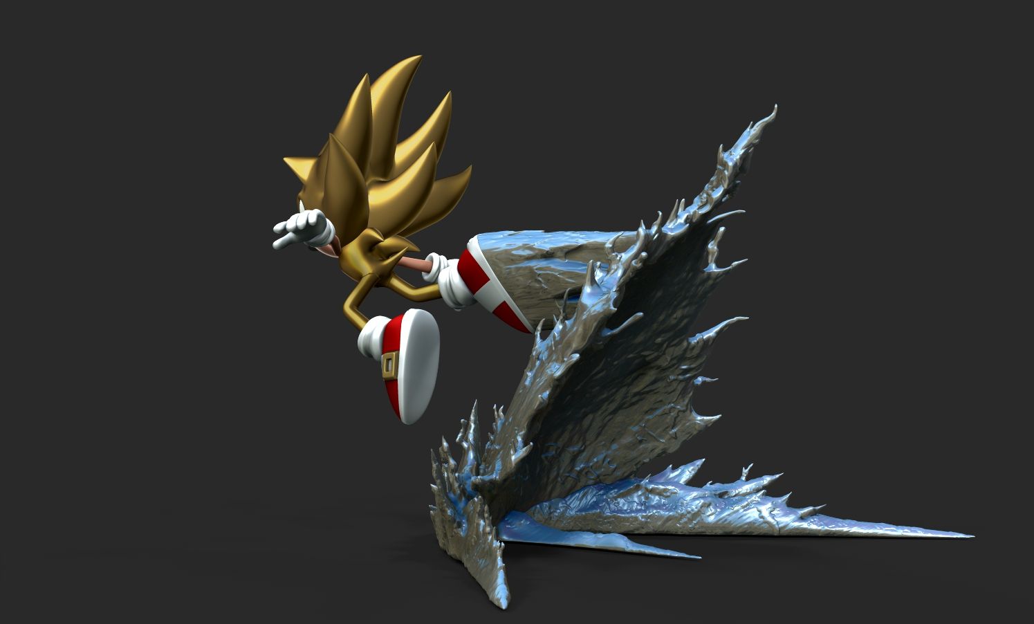 Super Sonic | 3D models download | Creality Cloud
