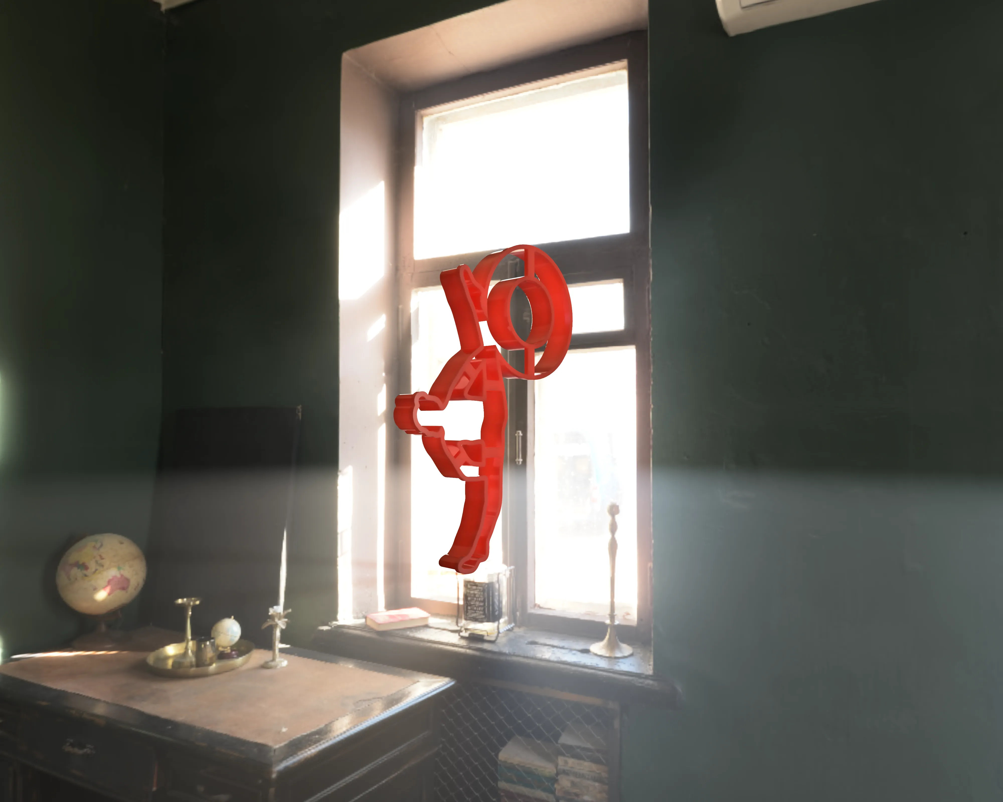 Free Sculptures & Artworks STL Download - Hoop Gymnastic Dancer Cookie ...
