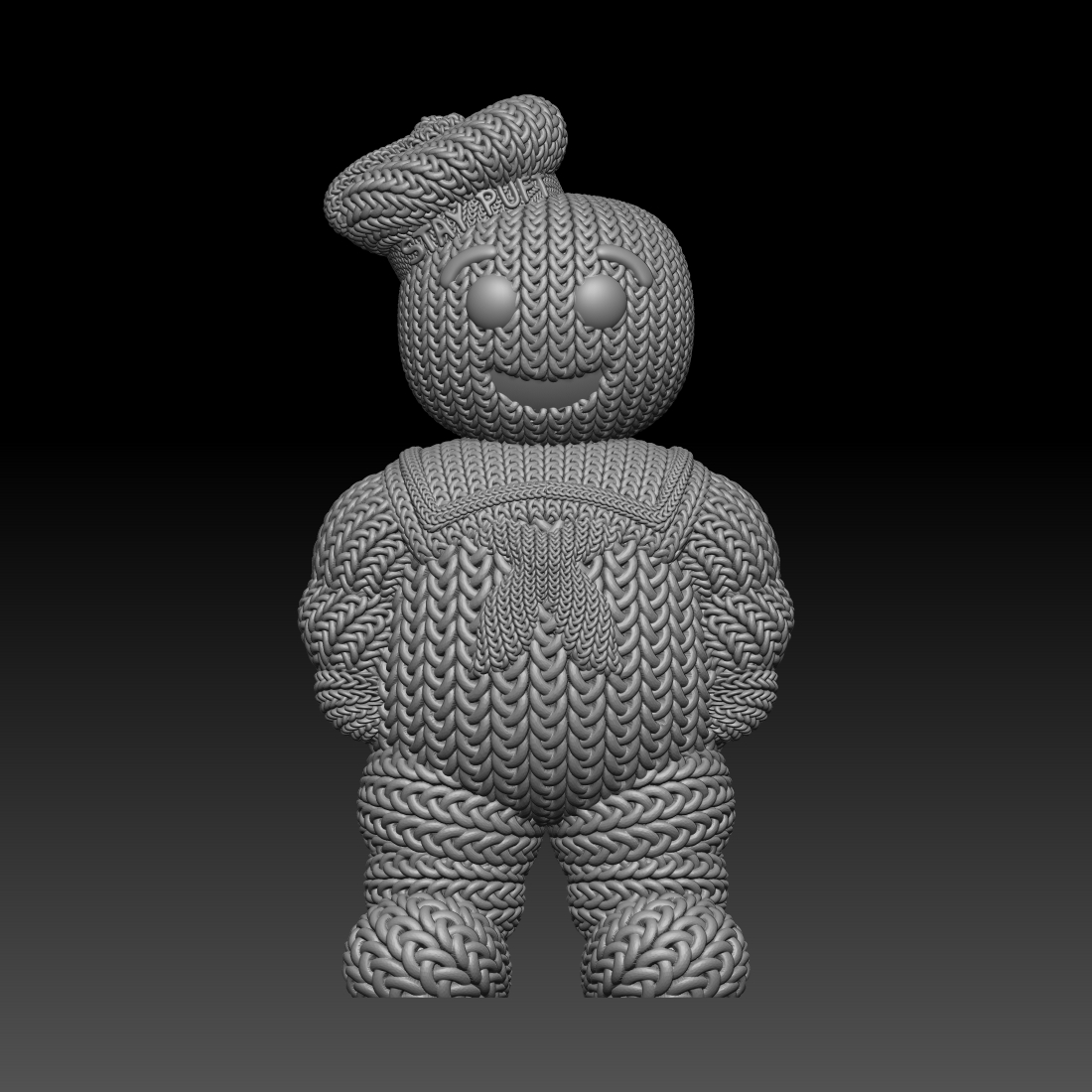 Knitted Stay Puft | 3D models download | Creality Cloud