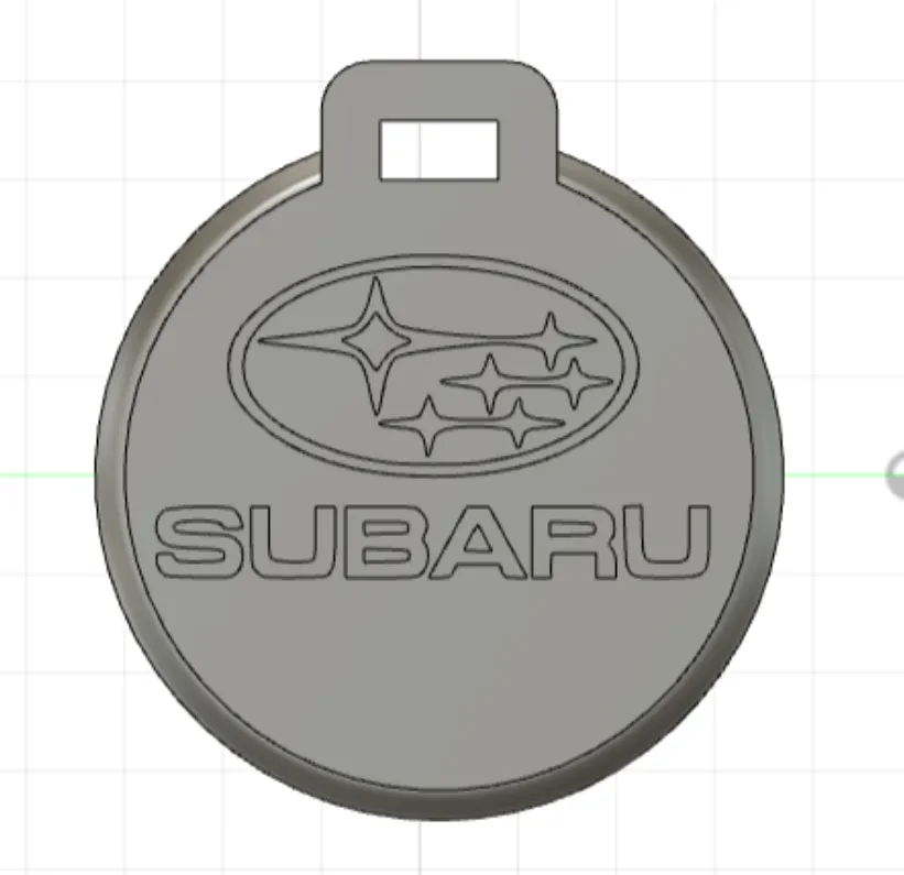Free Jewelry & Accessories STL Download - Pendentif porte clé Subaru ...
