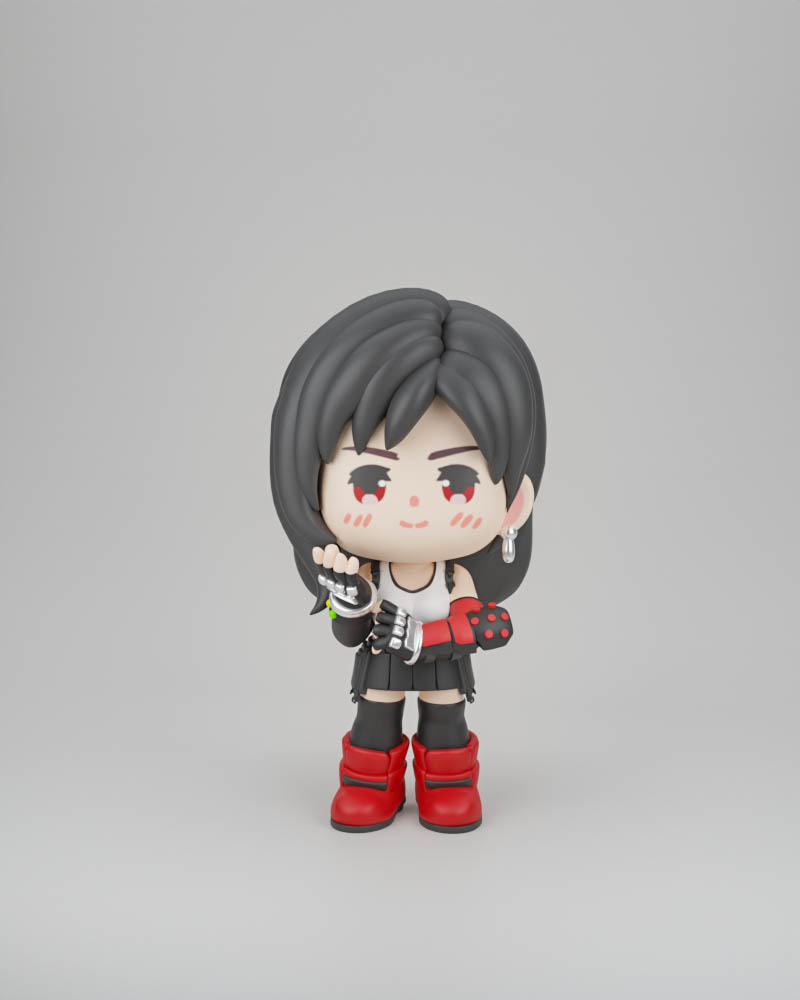 FFVII CHIBI : TIFA LOCKHART | 3D models download | Creality Cloud