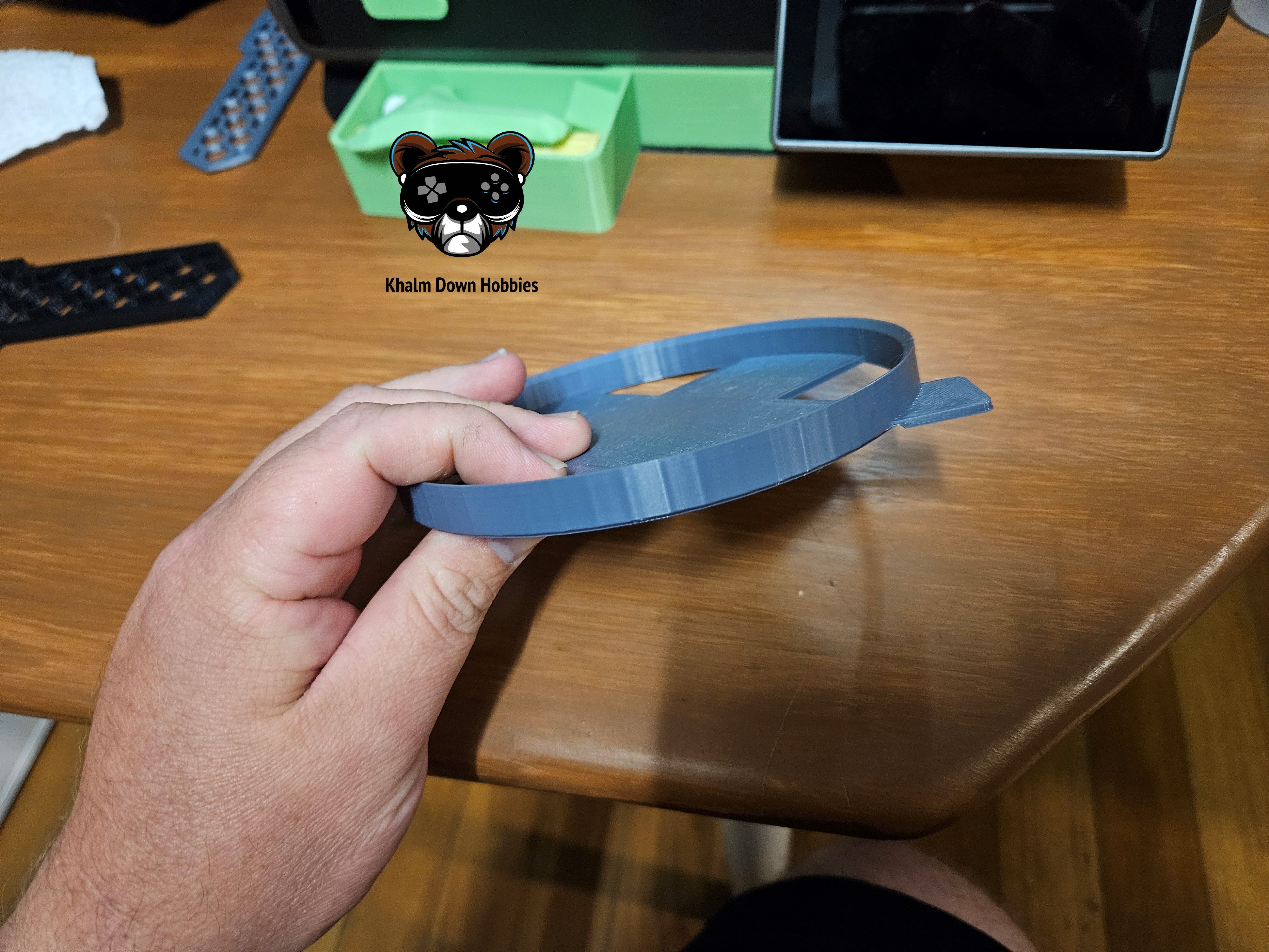 125mm (5”) stackable circular sanding pad (disc) holder | 3D models ...