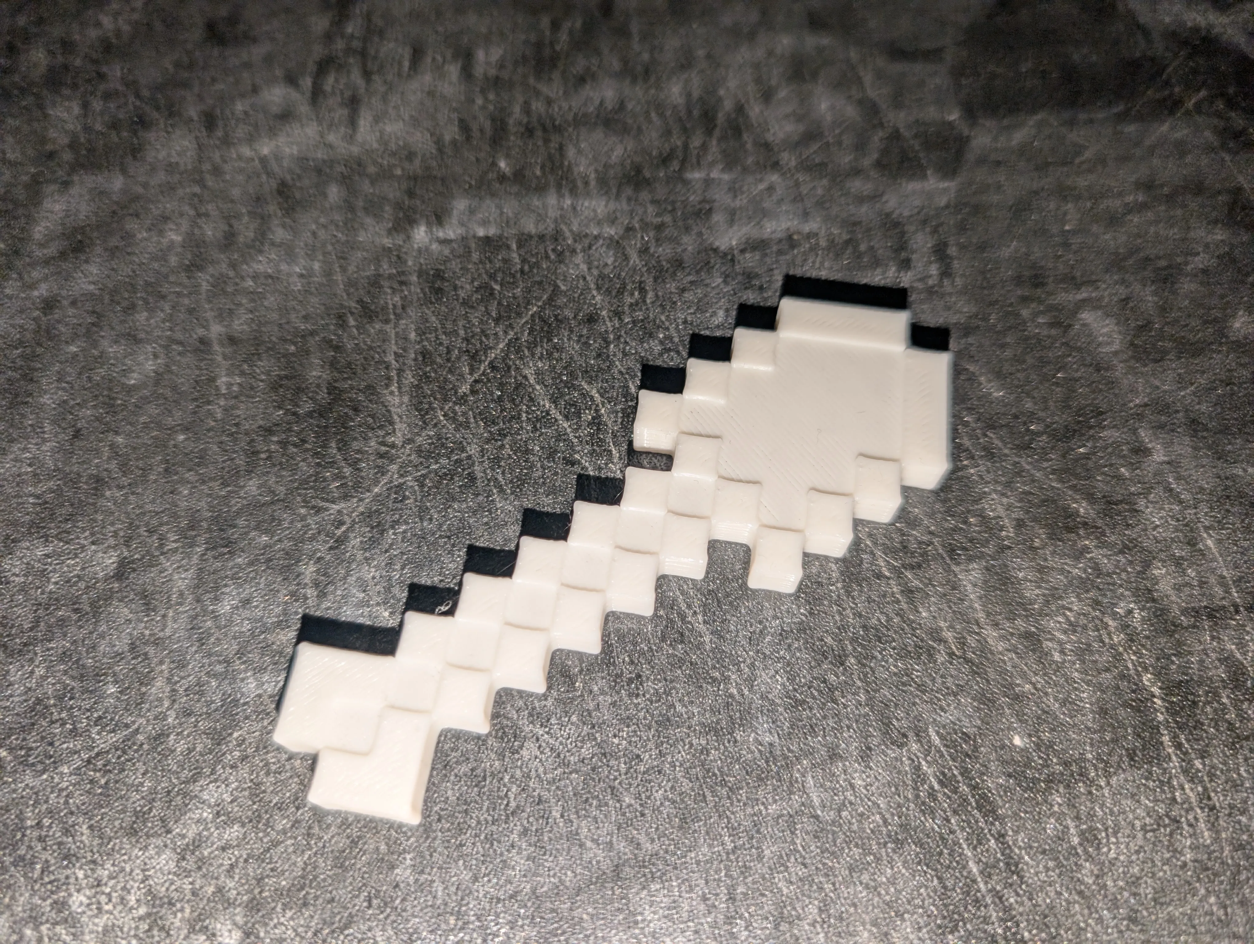 3D Printer Files | 3MF File | Minecraft Pixel Shovel | Creality Cloud