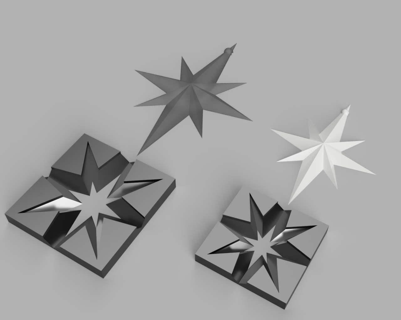 Christmas Star Ornament | 3D models download | Creality Cloud