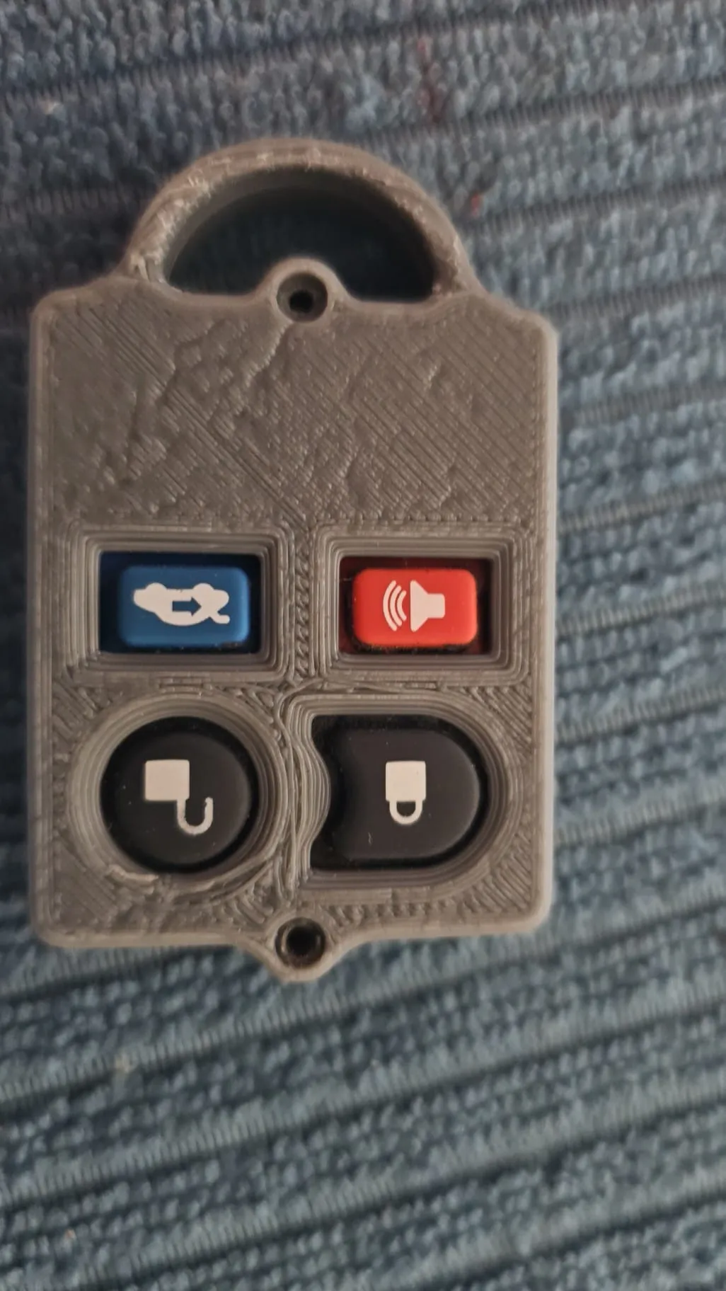 Ford 4 button key fob with Mach 1 logo | 3D models download | Creality ...