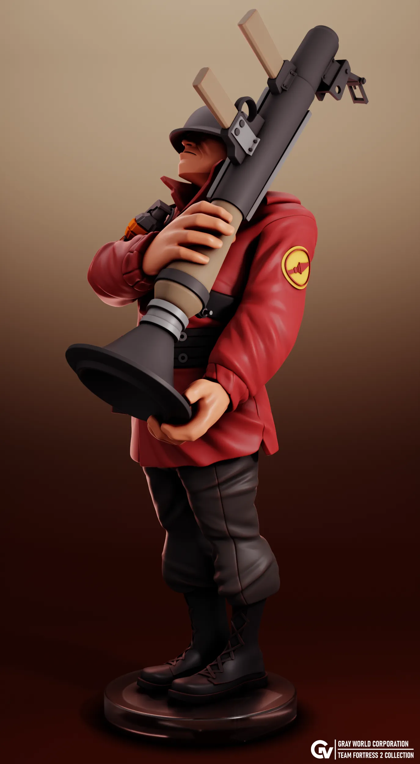 Soldier | Team Fortress 2 | 3D models download | Creality Cloud