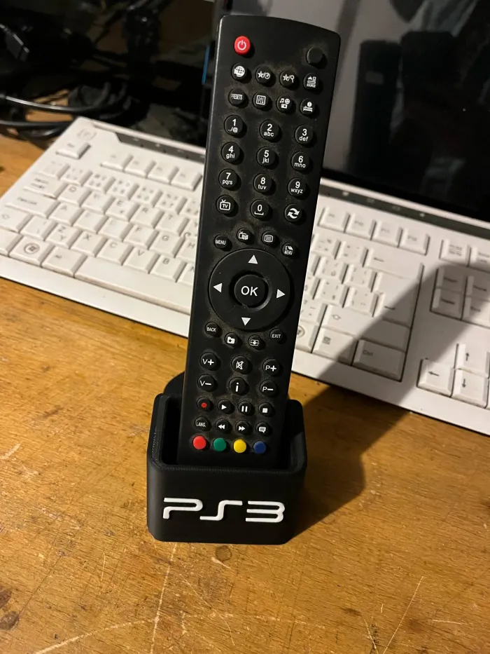 3D Printer Files | 3MF File | TV controller holder for PS3, Playstation ...