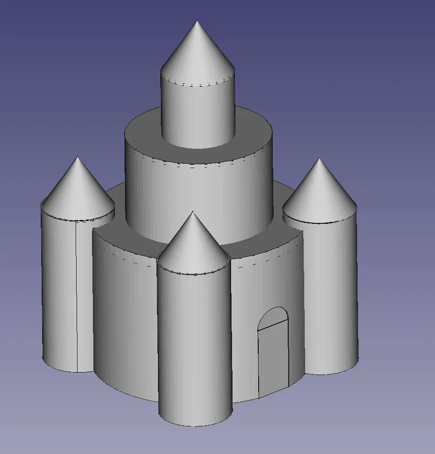 3D Printer Files | 3MF File | Sand castle form | Creality Cloud