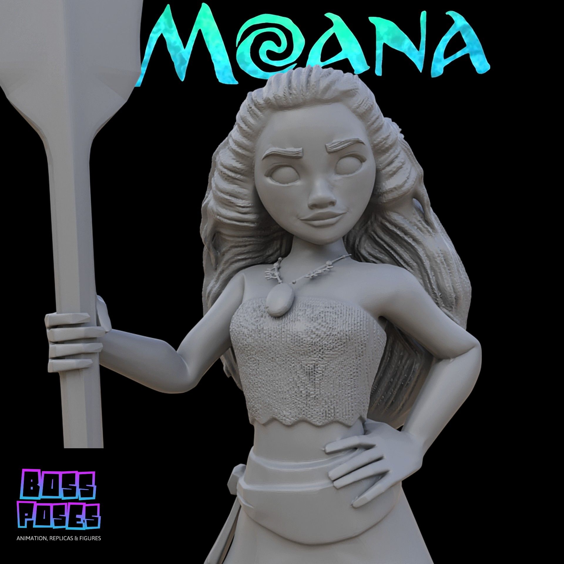 MOANA - MOANA | 3D models download | Creality Cloud
