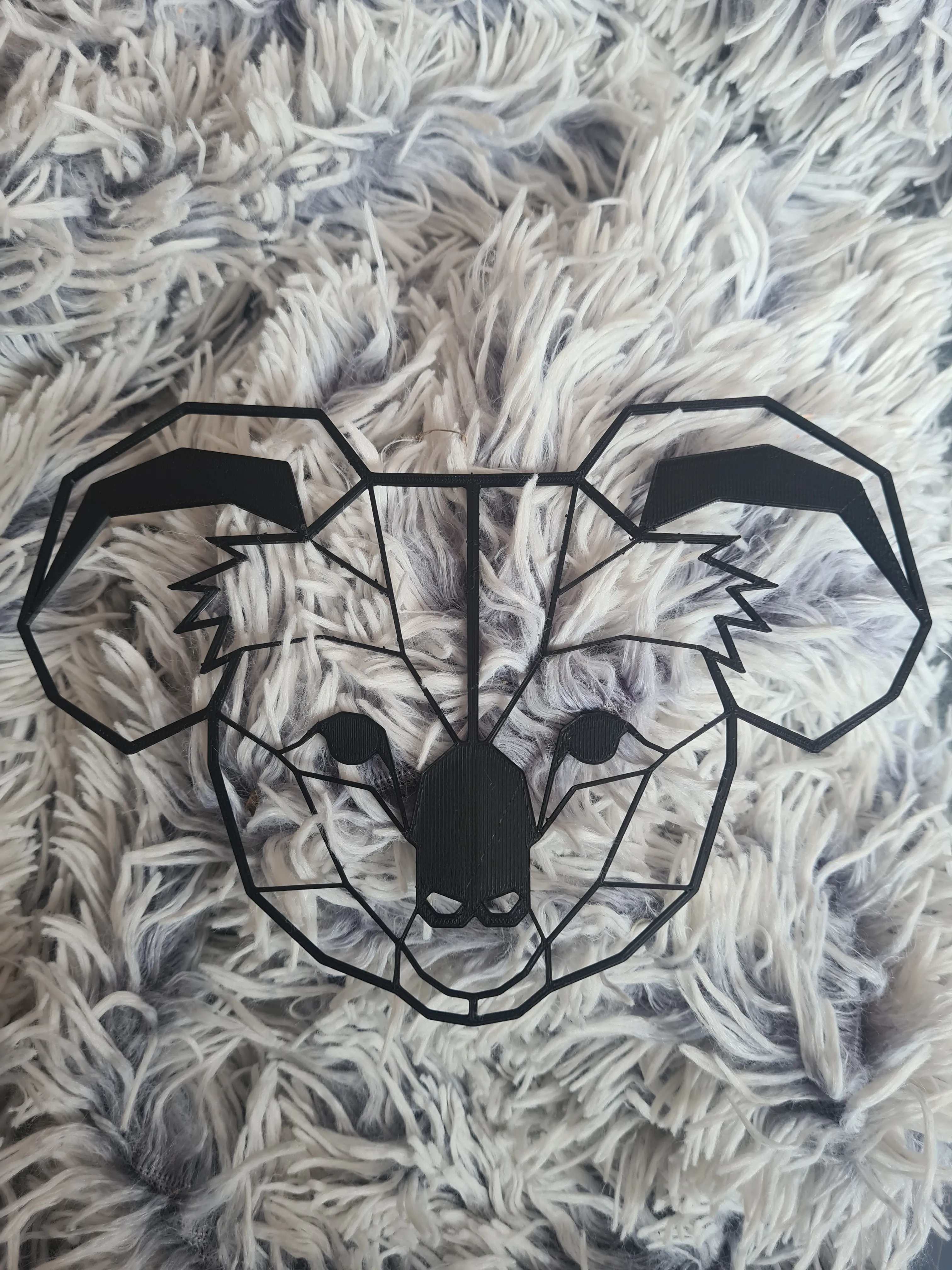 Home Decorations & Ornaments STL Download - koala image for wallby ...