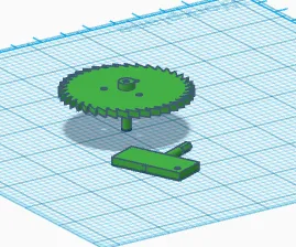 Gear and gear key | 3D models download | Creality Cloud