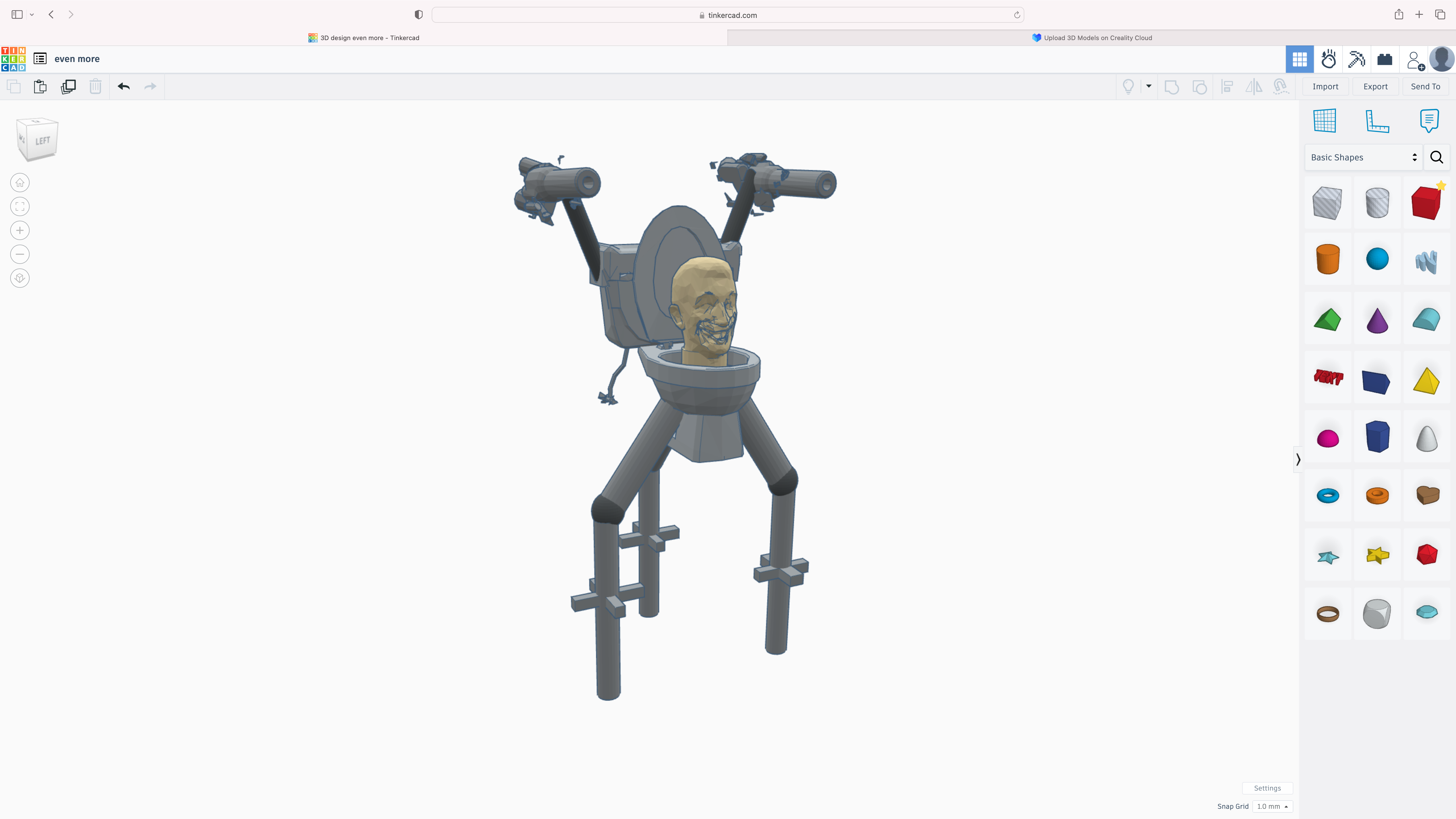 strider láser | 3D models download | Creality Cloud