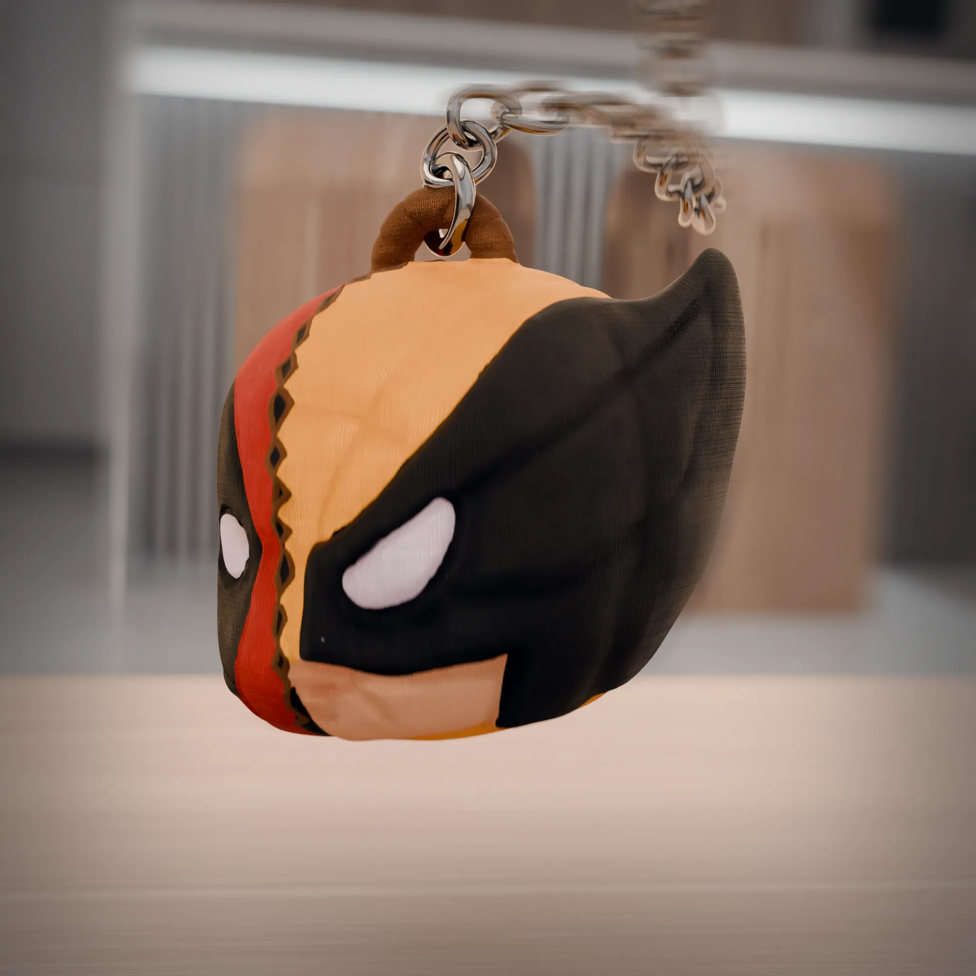 Jewelry & Accessories STL Download - Deadpool & Wolverine Keychainby ...