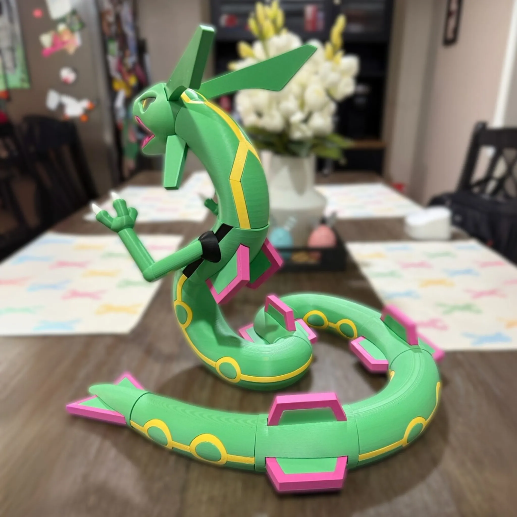 3D Printer Parts STL Download - Rayquaza By Colorsby Aslan3D