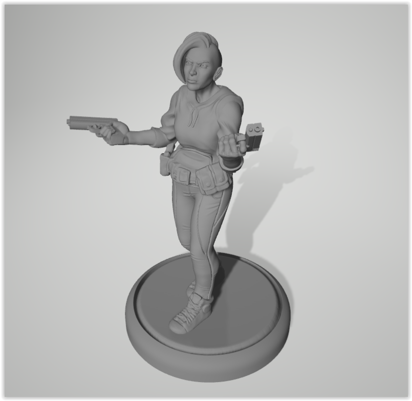 Characther for Zombie Apocalypse - Civil - Katy | 3D models download ...