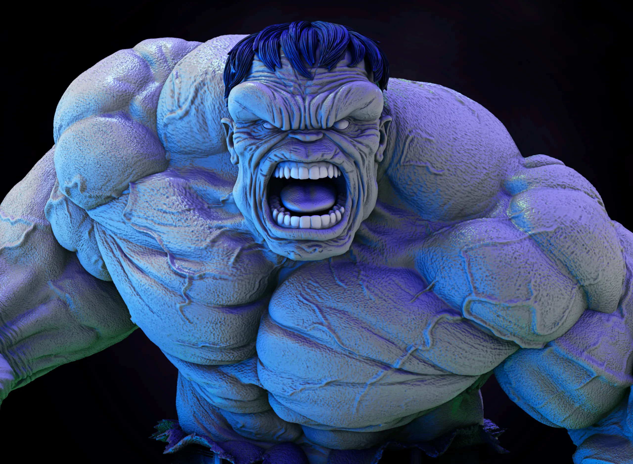 3D Printer Files | 3MF File | Hulk Bust | Creality Cloud