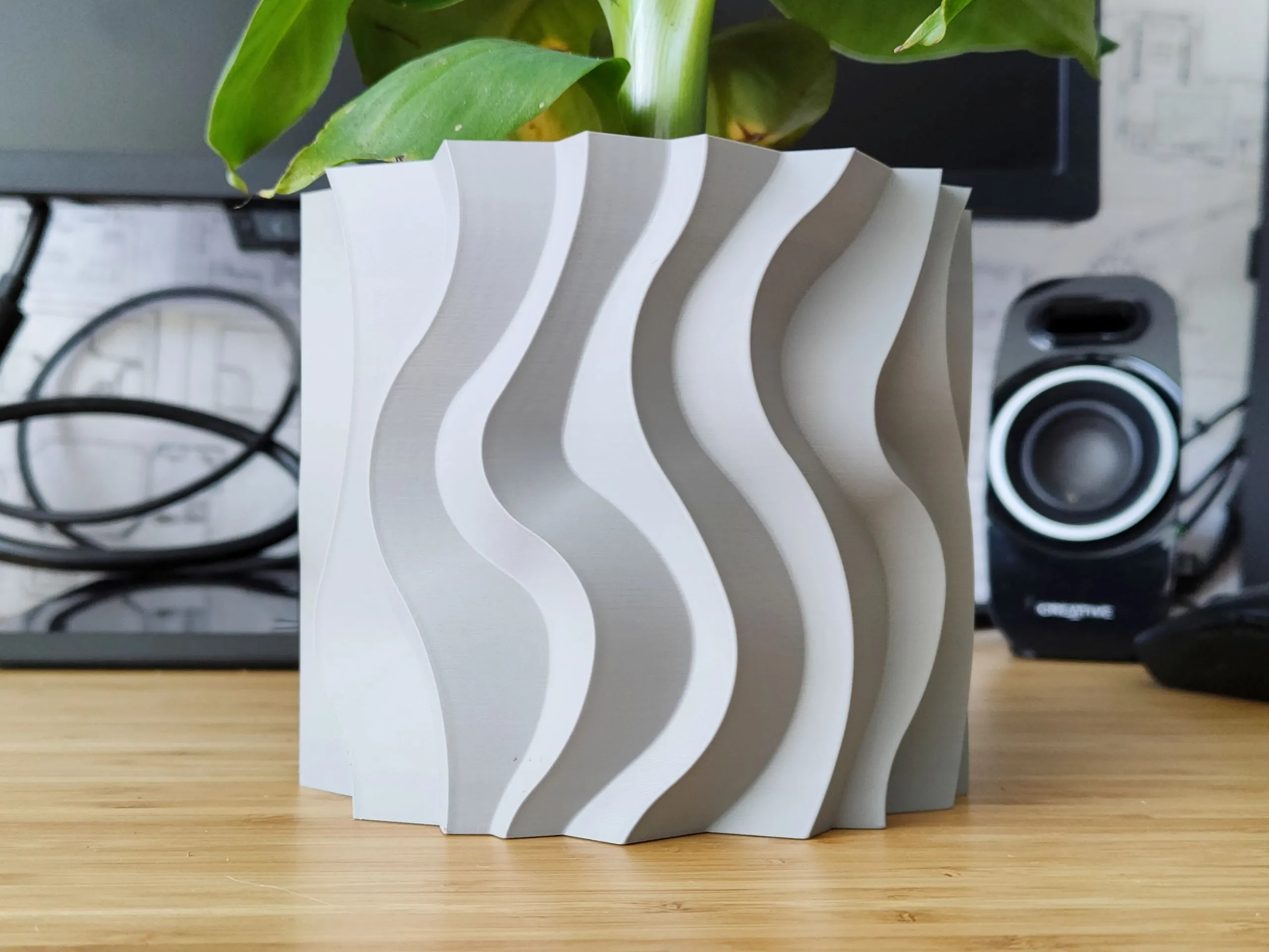3D Printer Files | 3MF File | Distortion 2 Pot and Planter for House ...