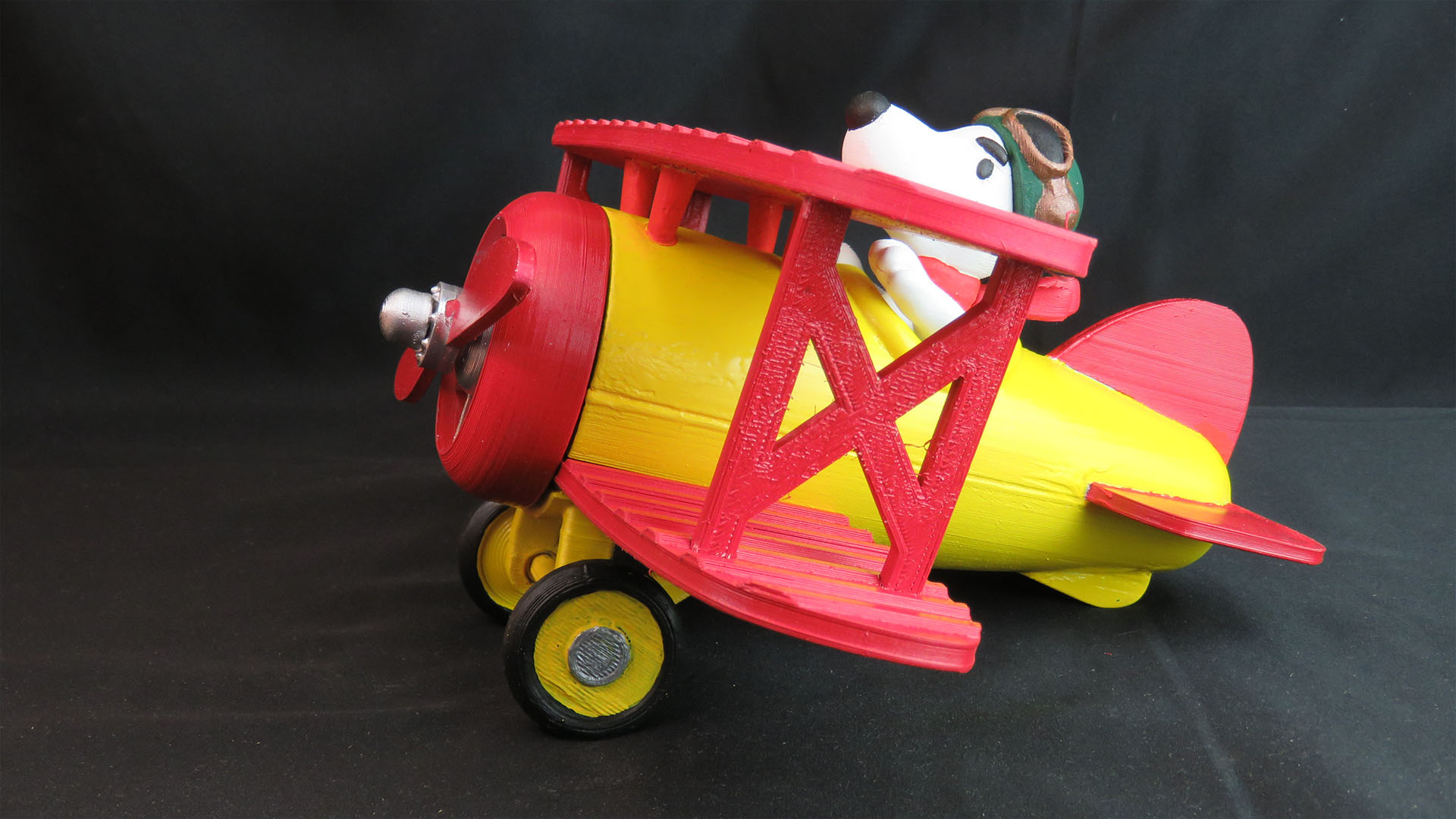 PLANE SNOOPY FANART | 3D models download | Creality Cloud