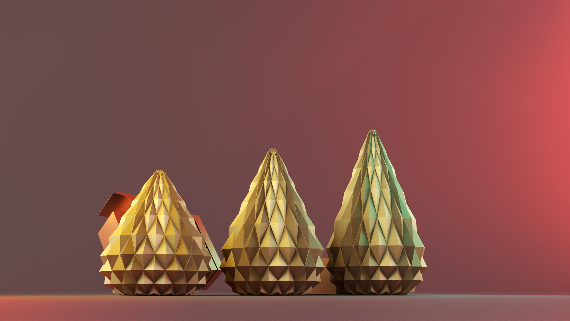 Parametric Christmas Tree set | 3D models download | Creality Cloud