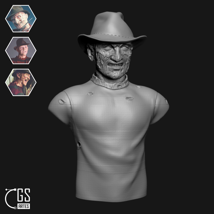 Freddy Krueger 3d Models Download Creality Cloud