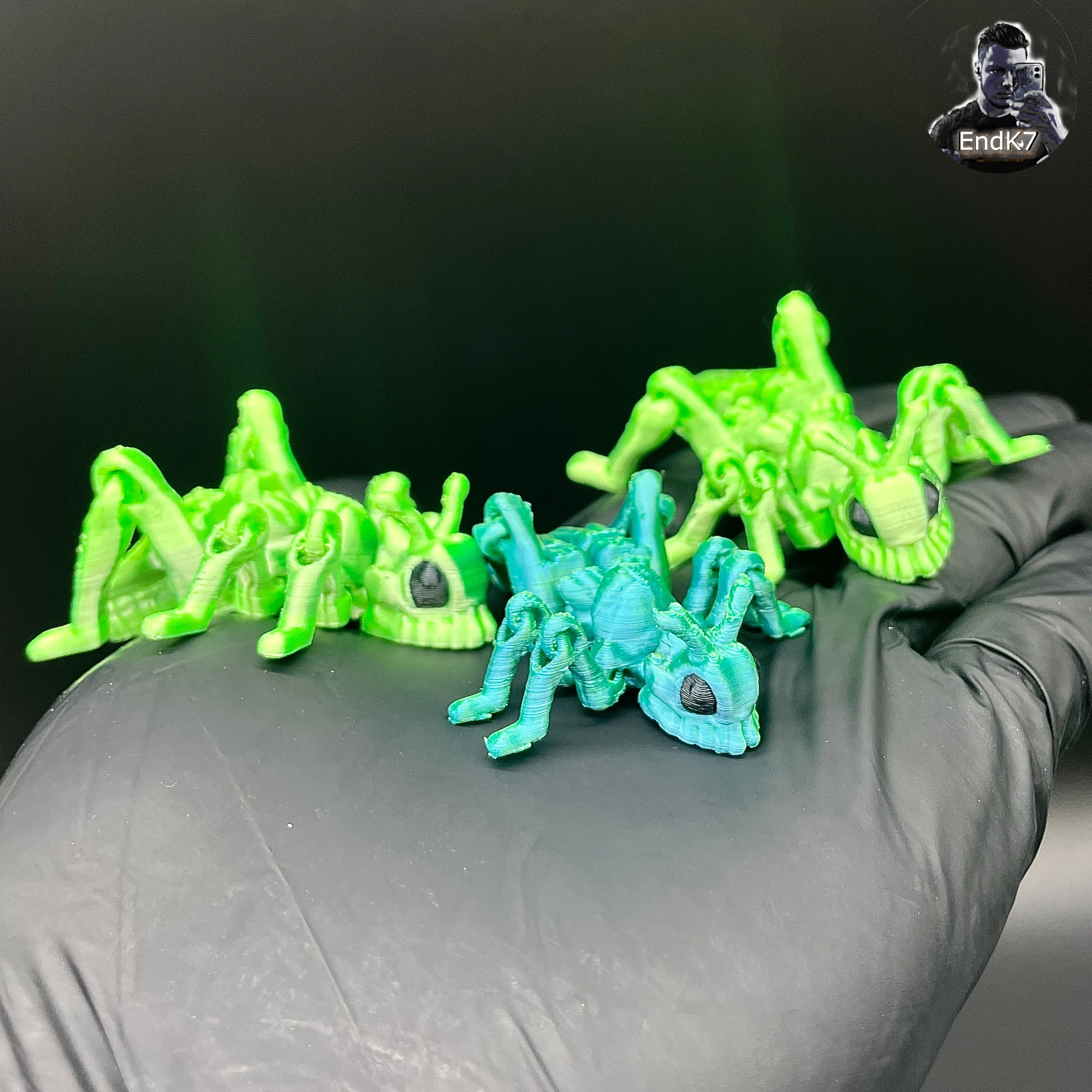 Free Other STL Download - Tiny Grasshopper - Articulated - No ...